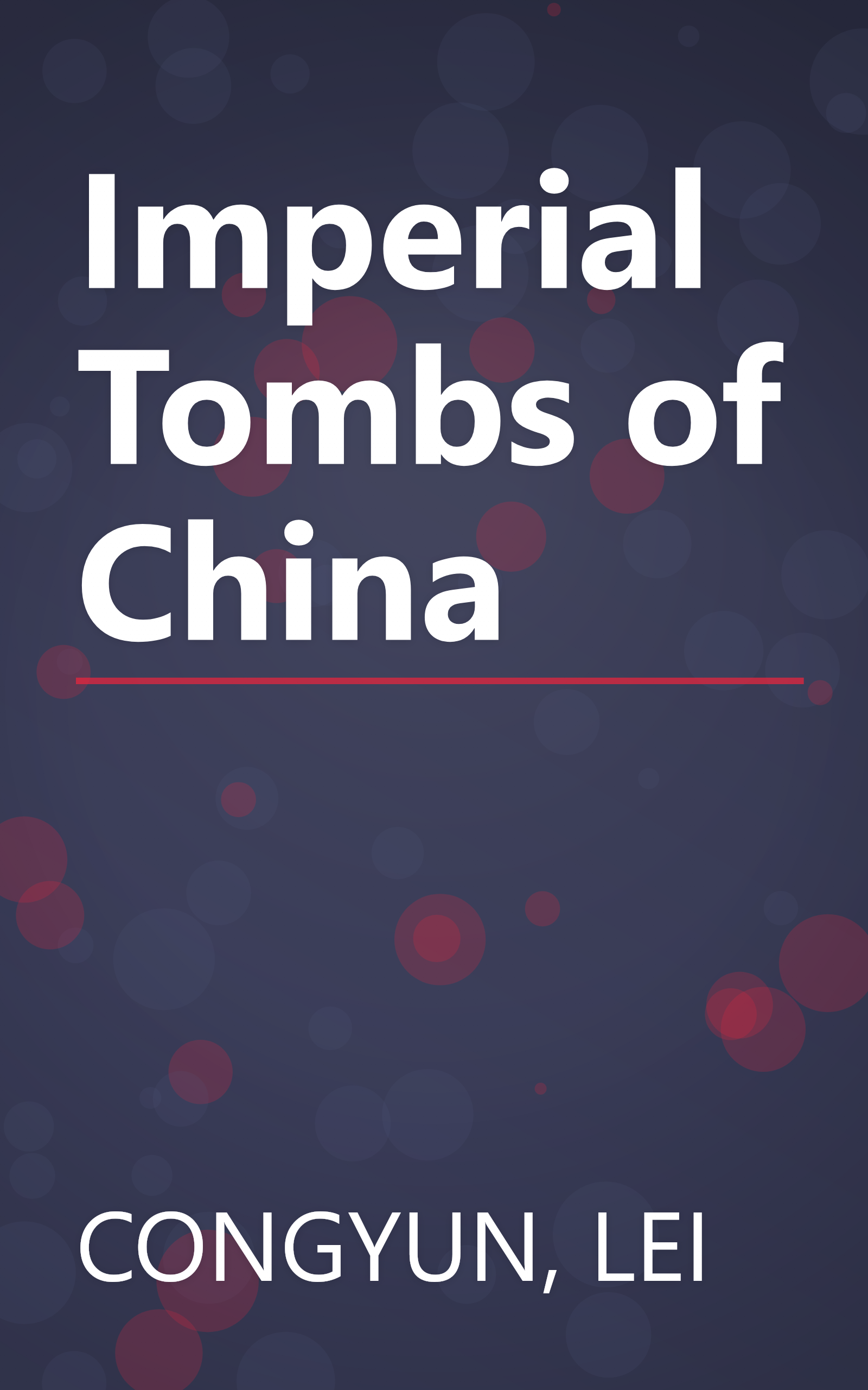 Imperial Tombs of China book cover