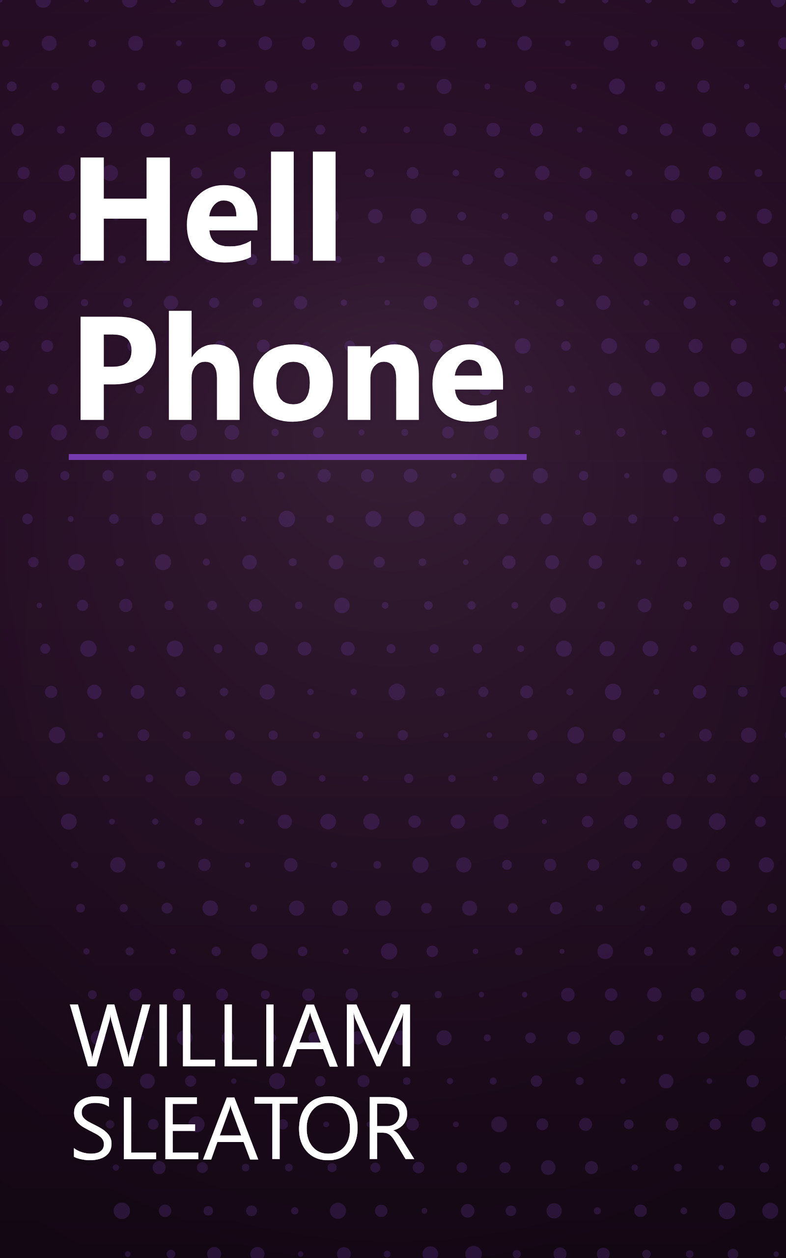 Hell Phone book cover