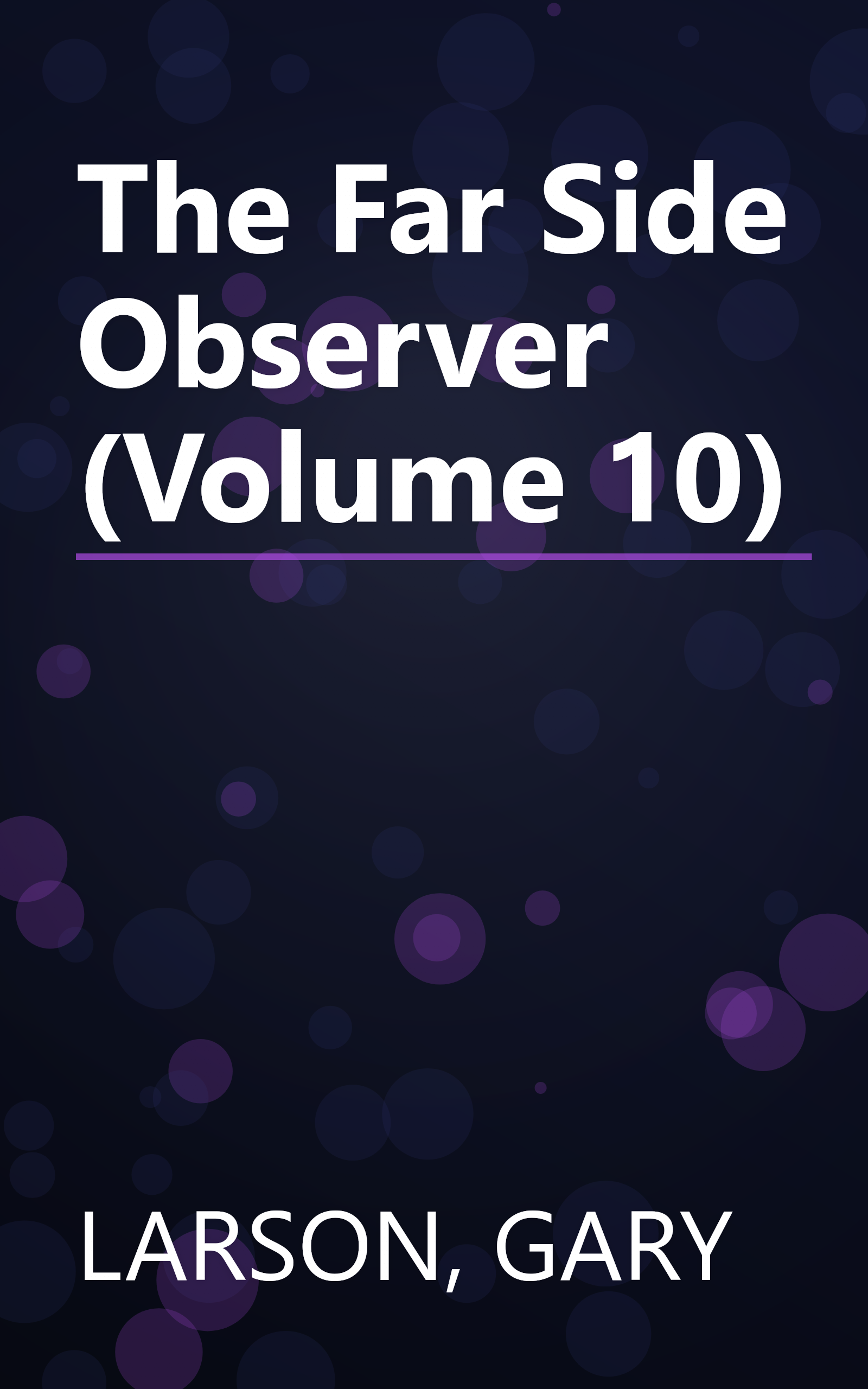 The Far Side Observer (Volume 10) book cover