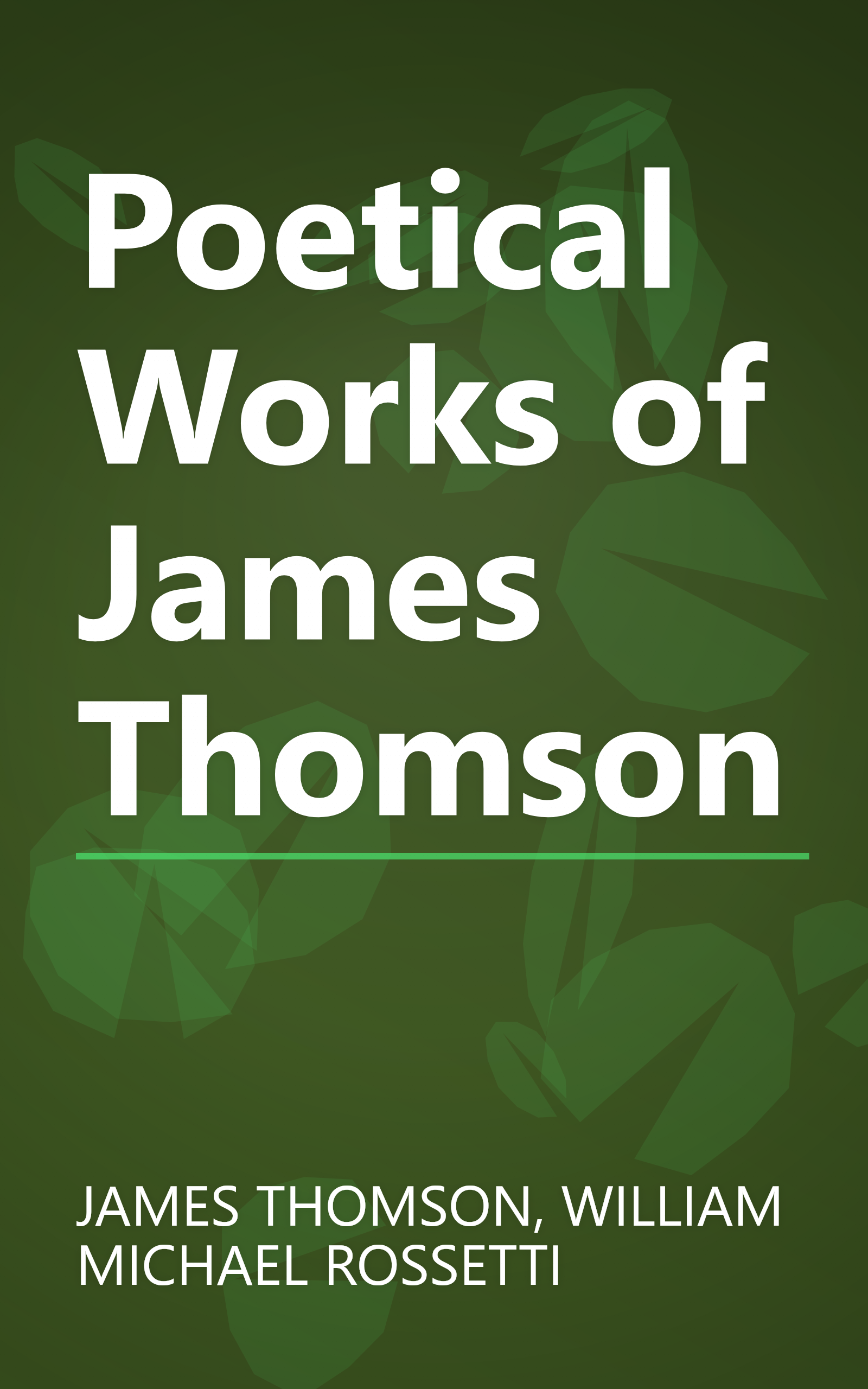 Poetical Works of James Thomson book cover