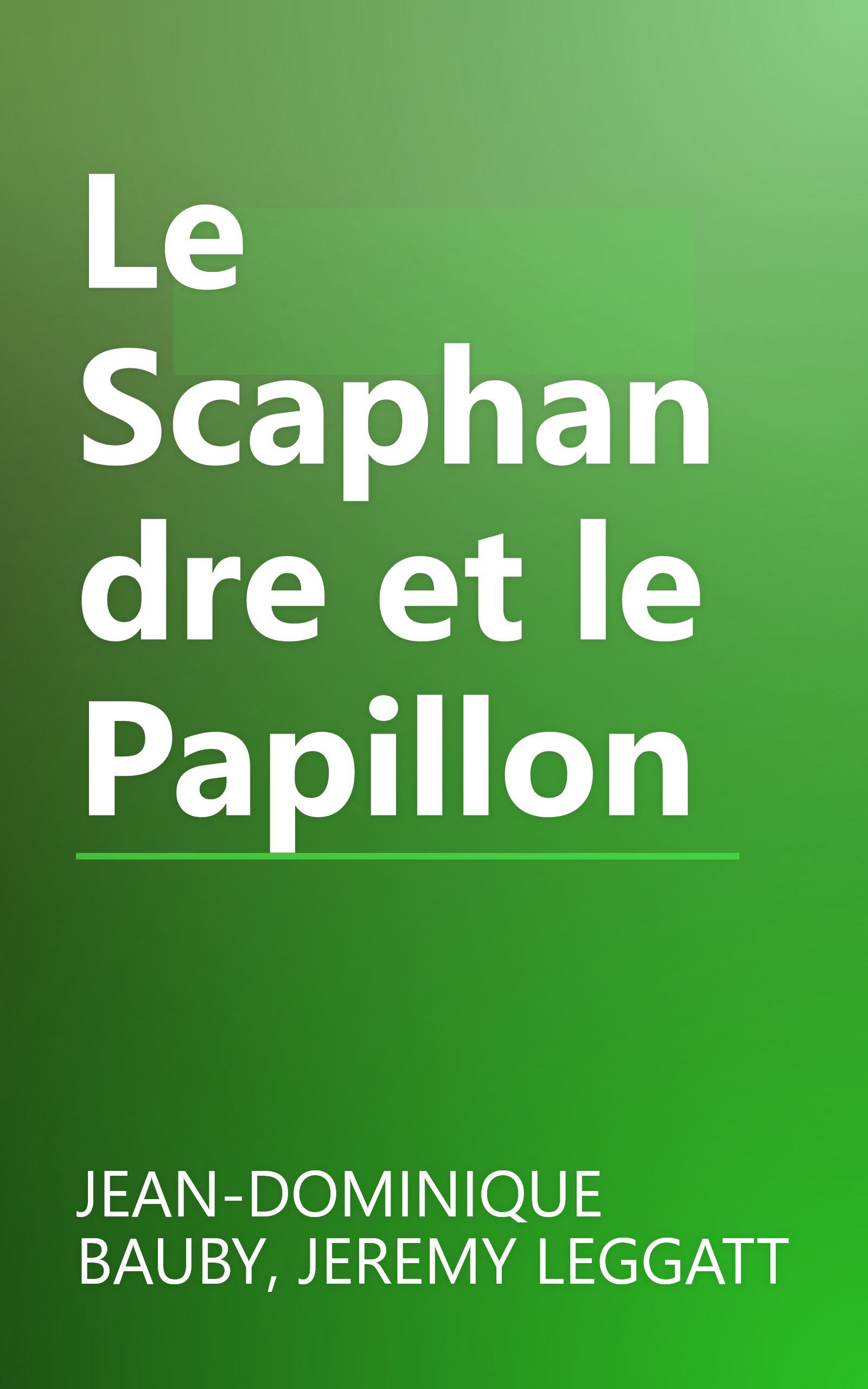 Le Scaphandre et le Papillon book cover