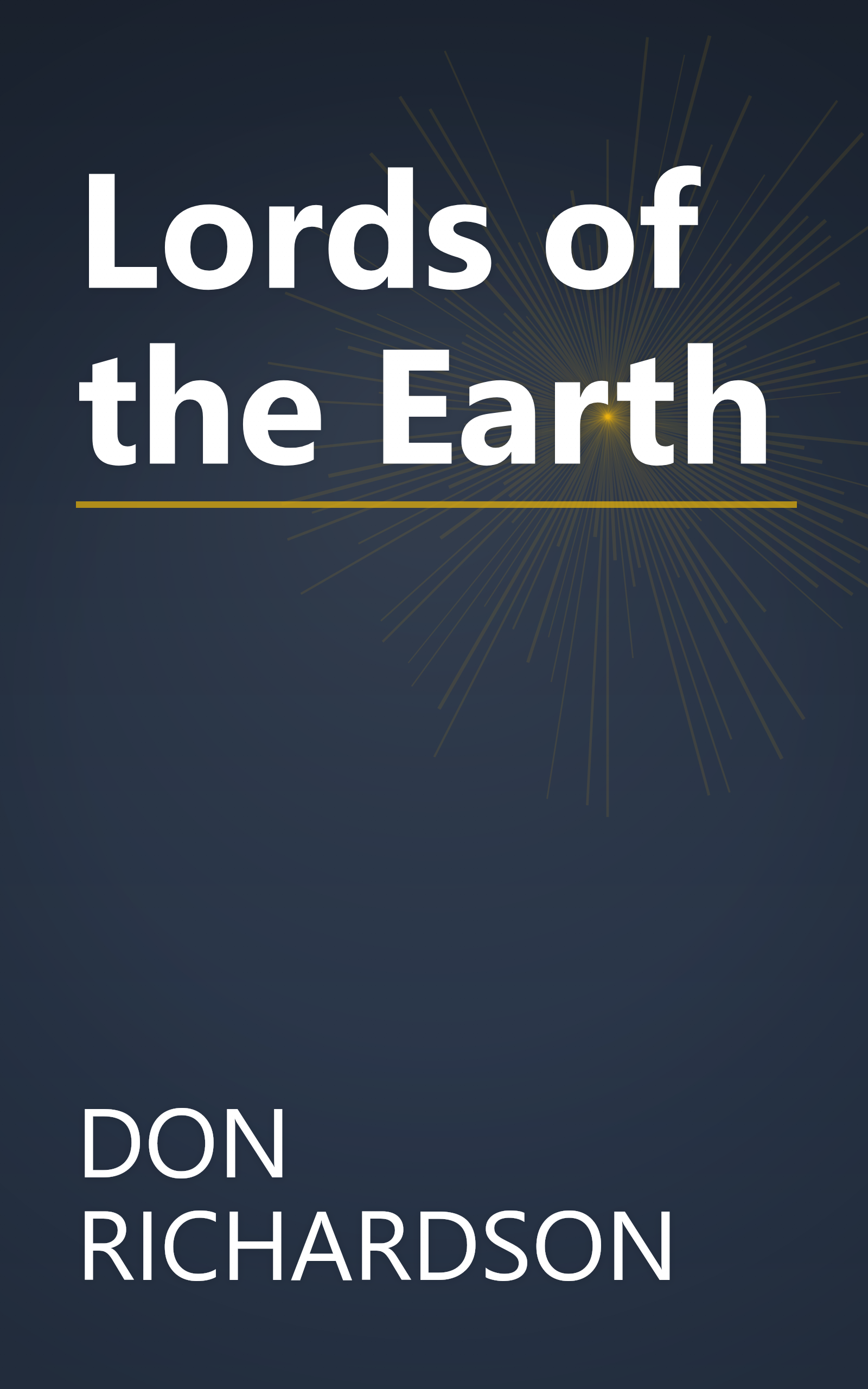 Lords of the Earth book cover