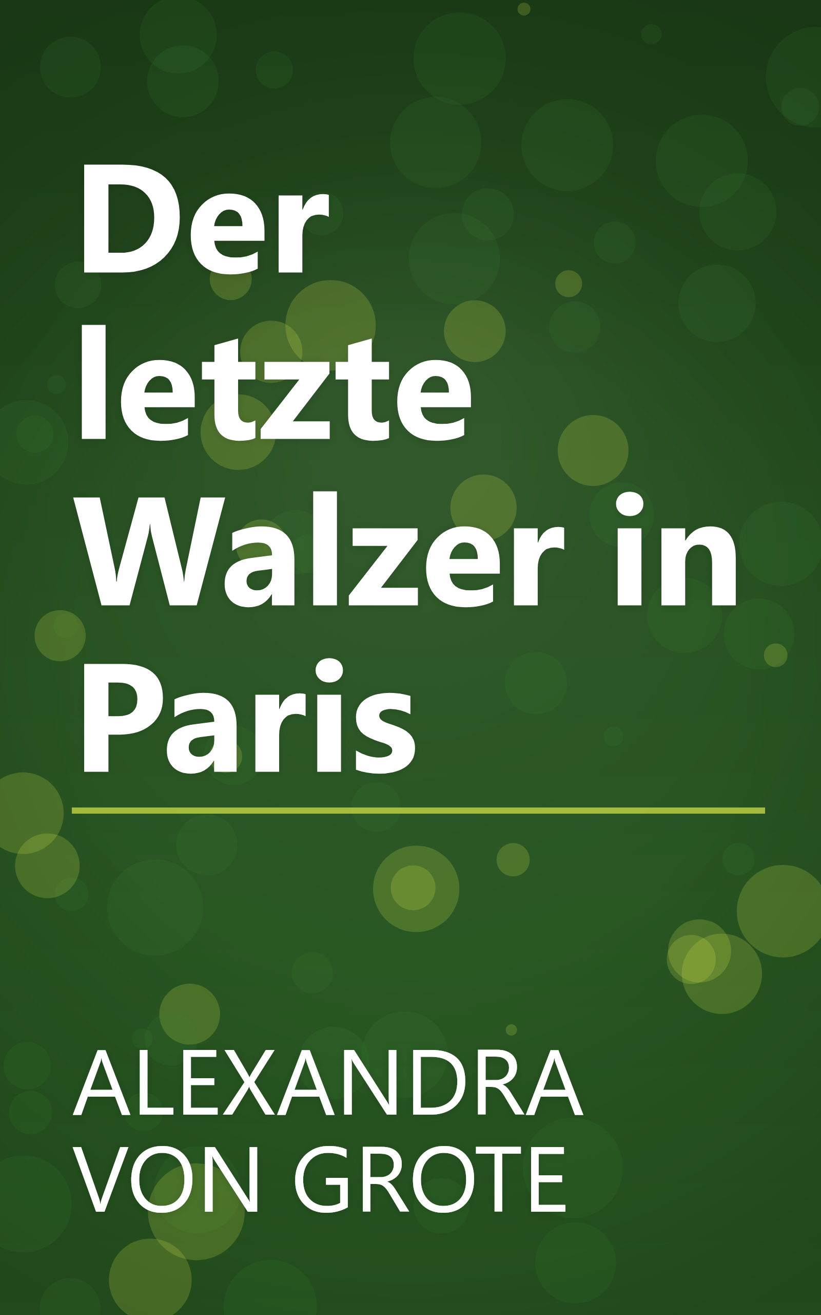 Der letzte Walzer in Paris book cover