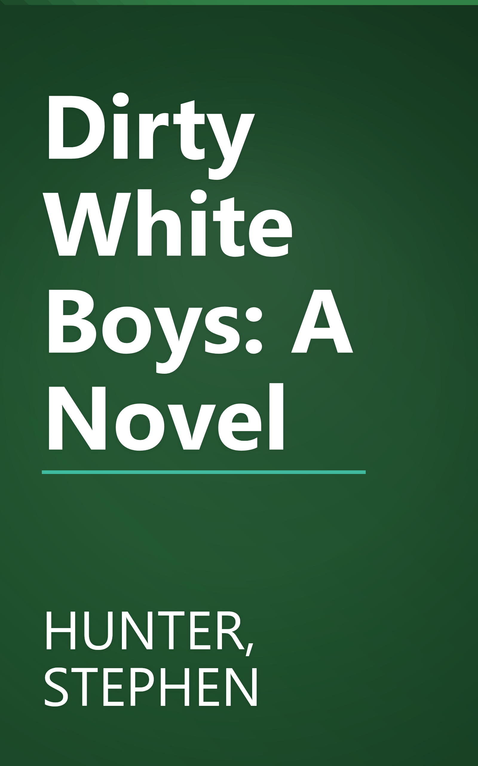 Dirty White Boys: A Novel book cover