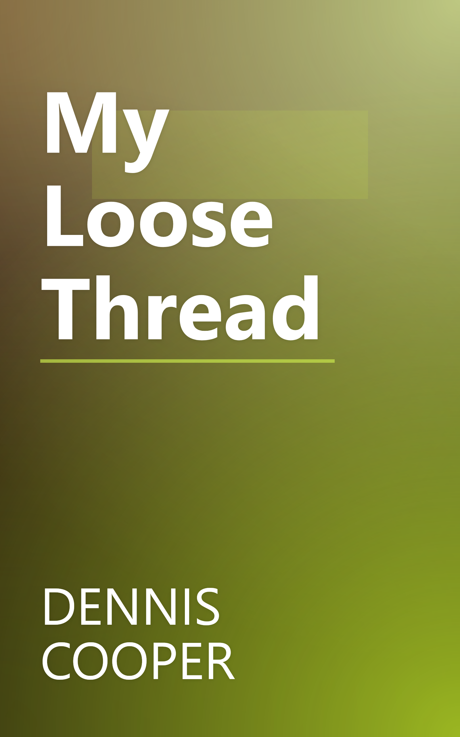 My Loose Thread book cover