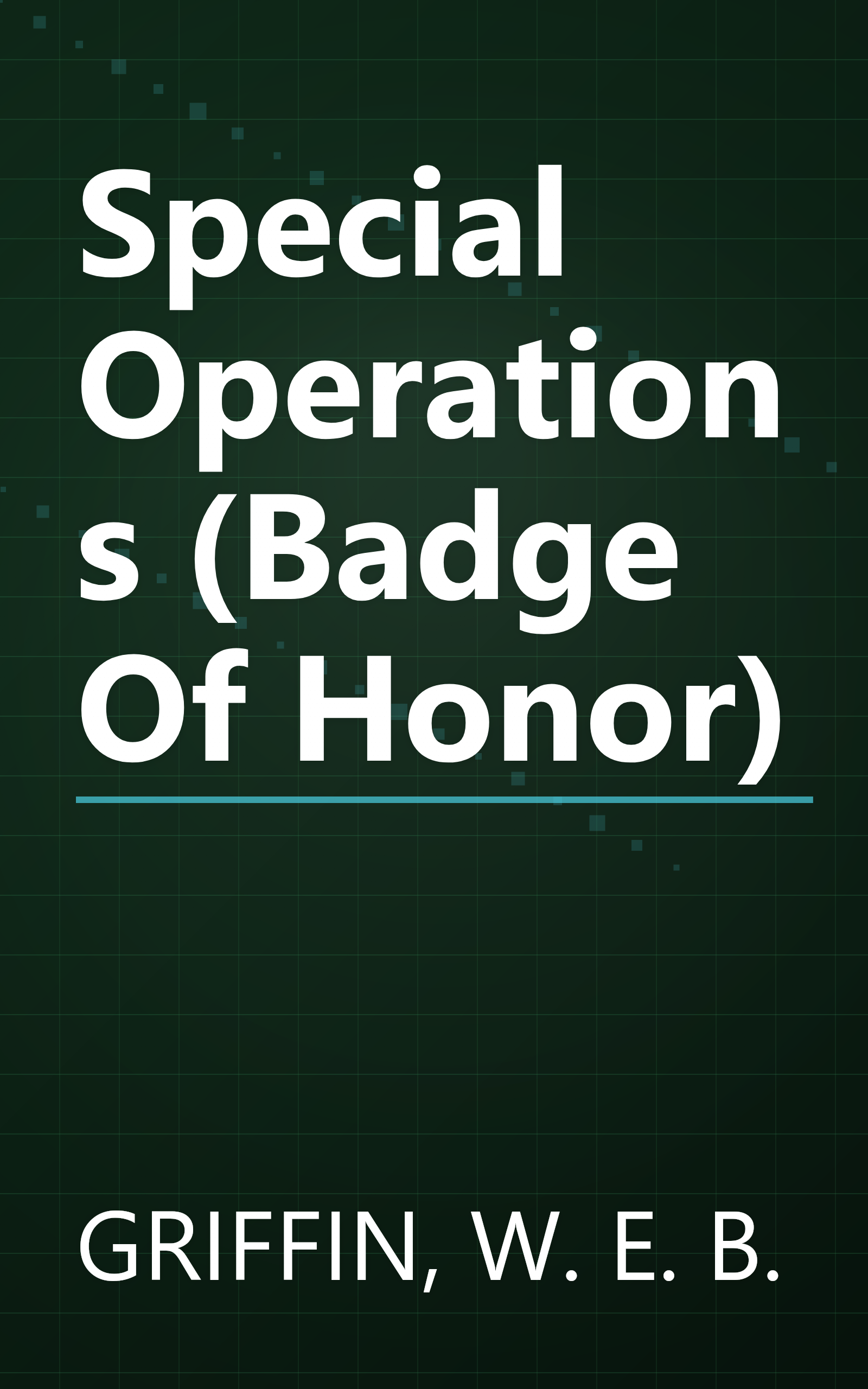 Special Operations (Badge Of Honor) book cover