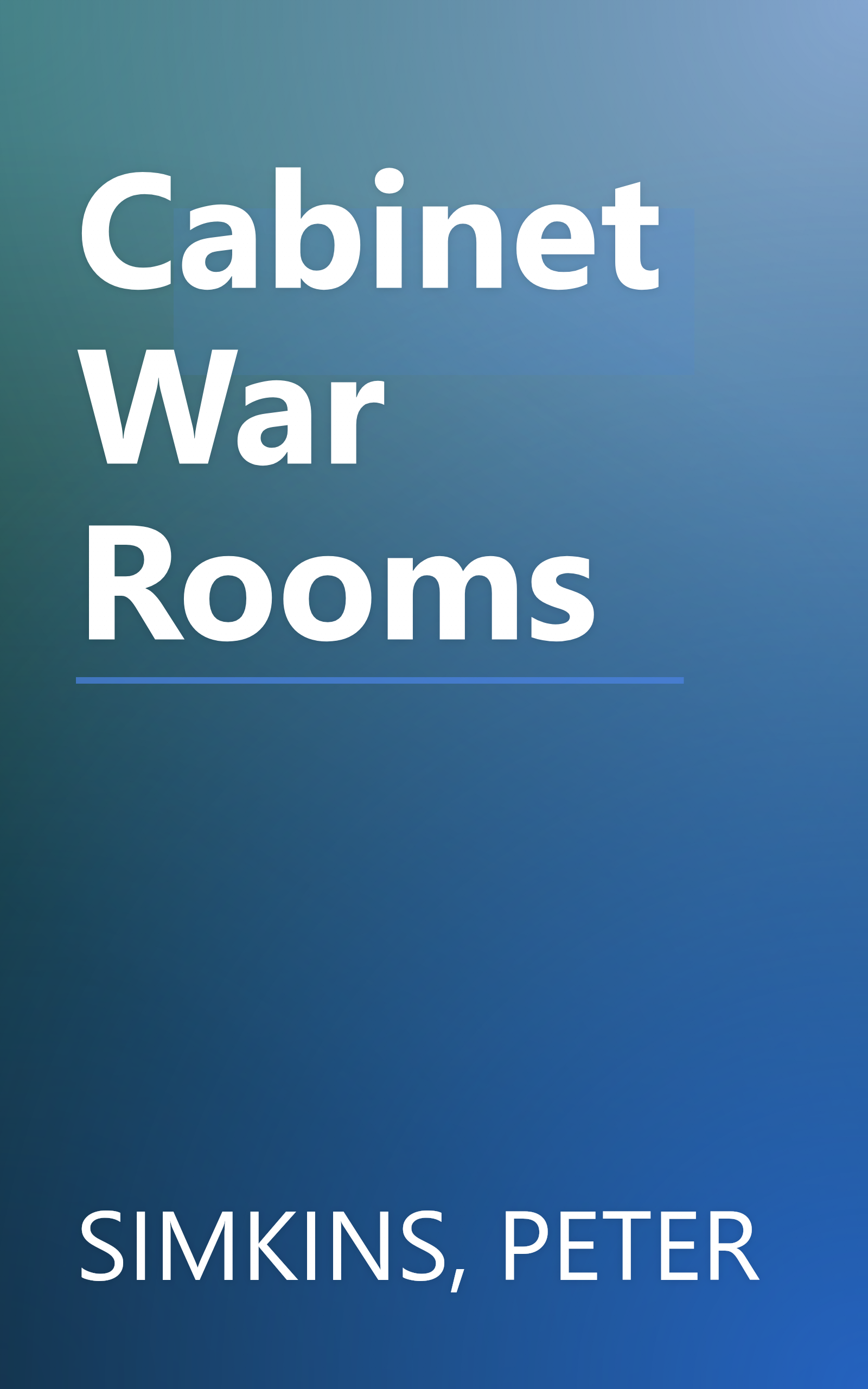 Cabinet War Rooms book cover