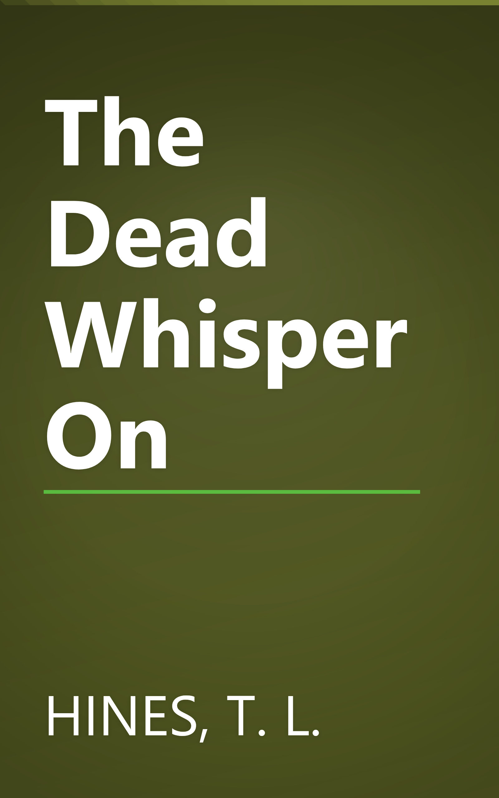 The Dead Whisper On book cover