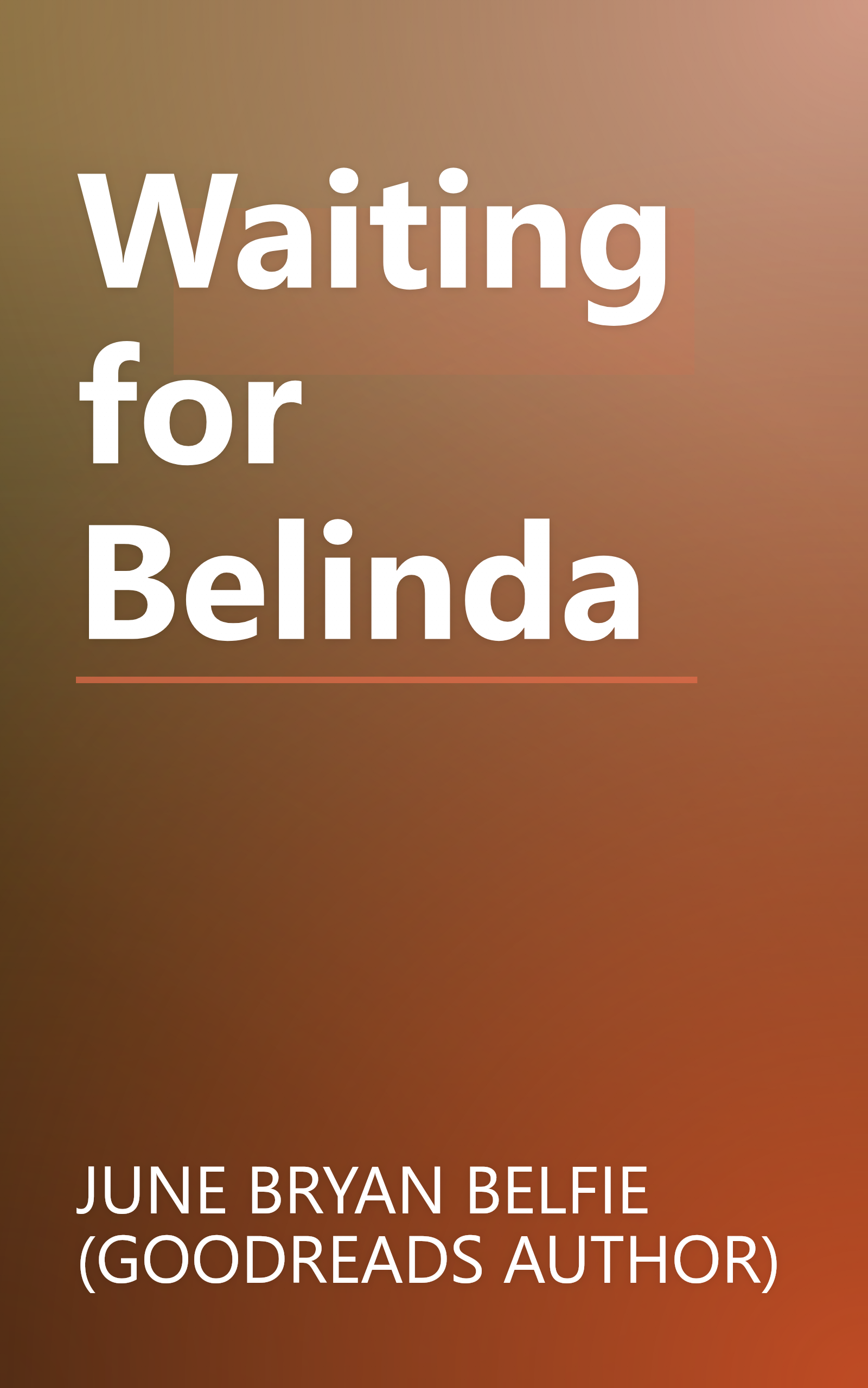 Waiting for Belinda book cover