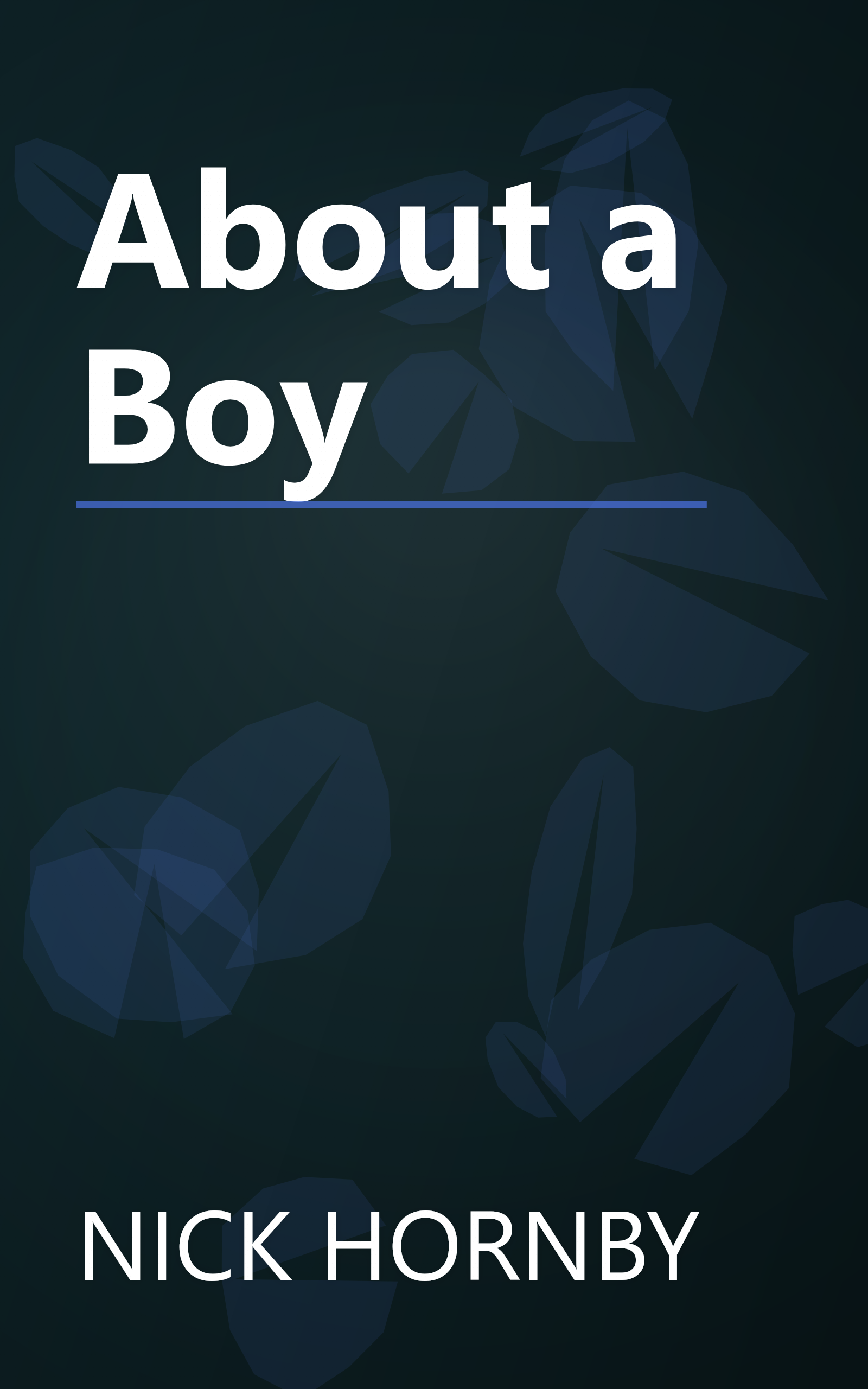 About a Boy book cover