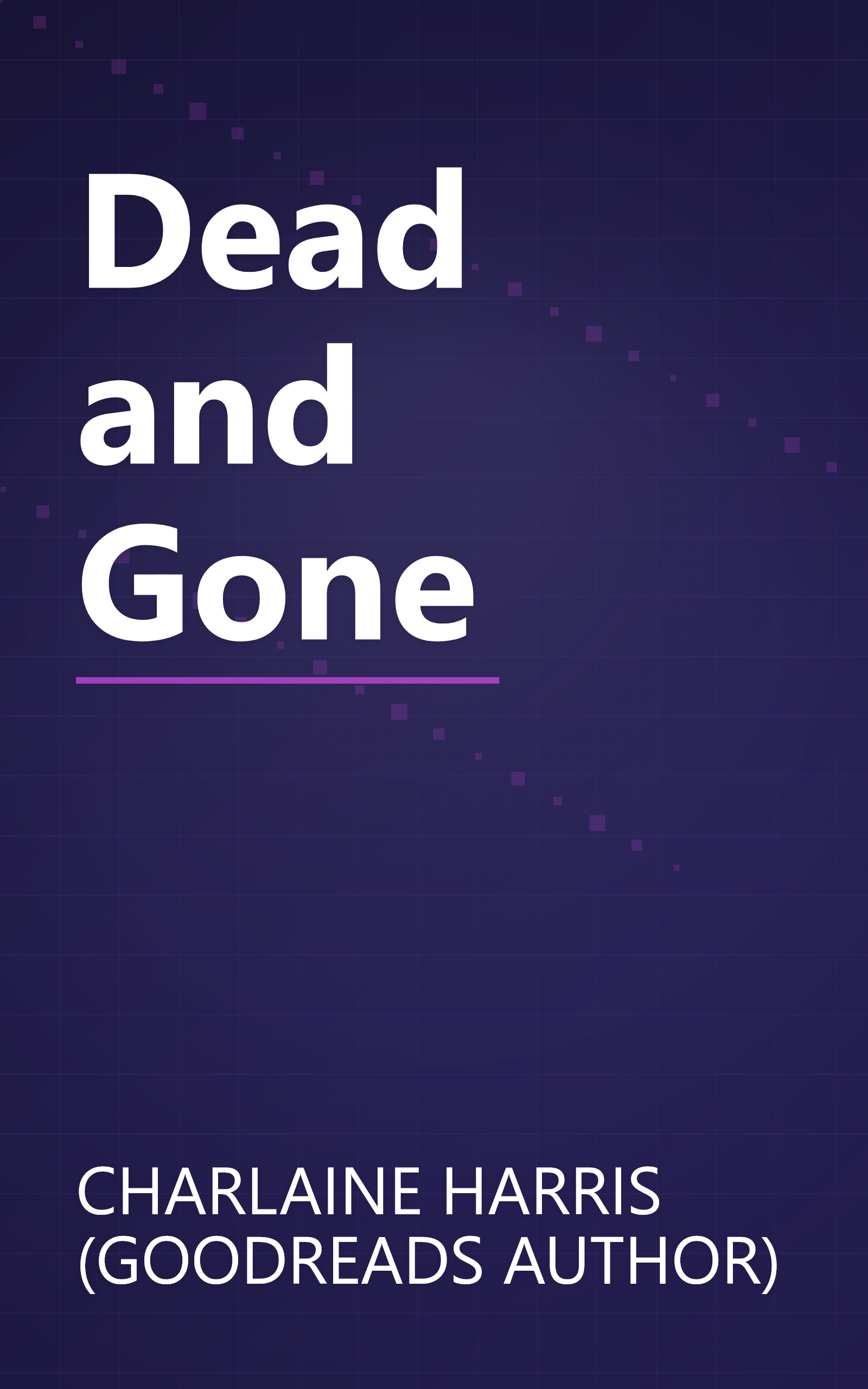 Dead and Gone book cover