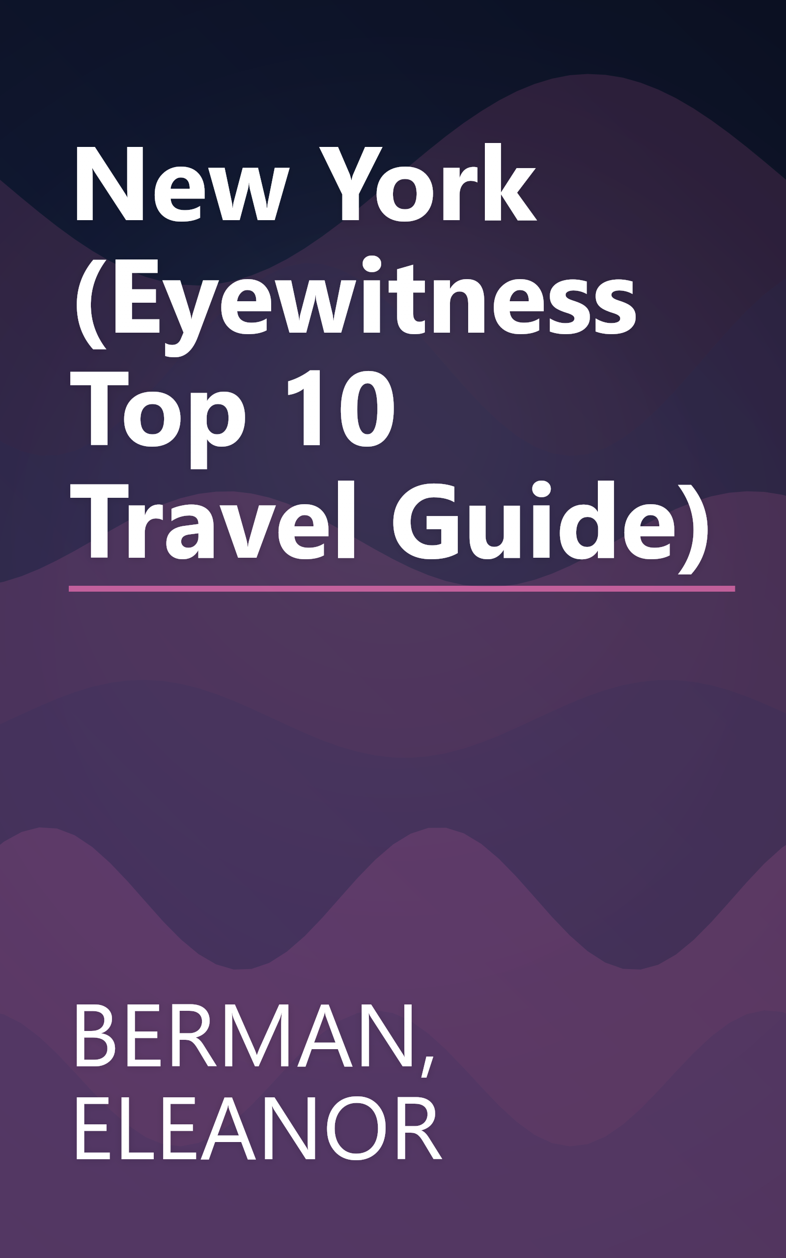 New York (Eyewitness Top 10 Travel Guide) book cover