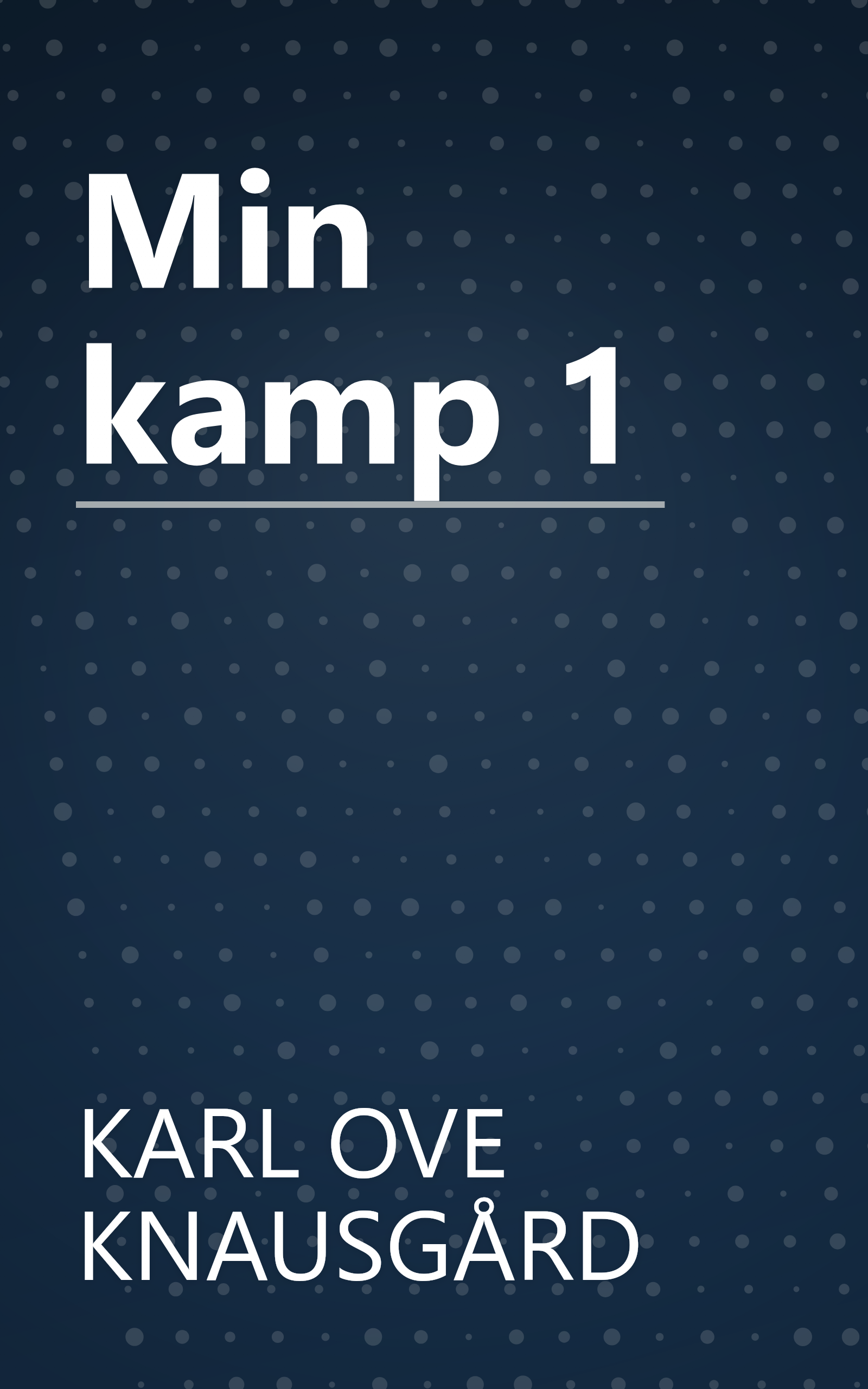 Min kamp 1 book cover