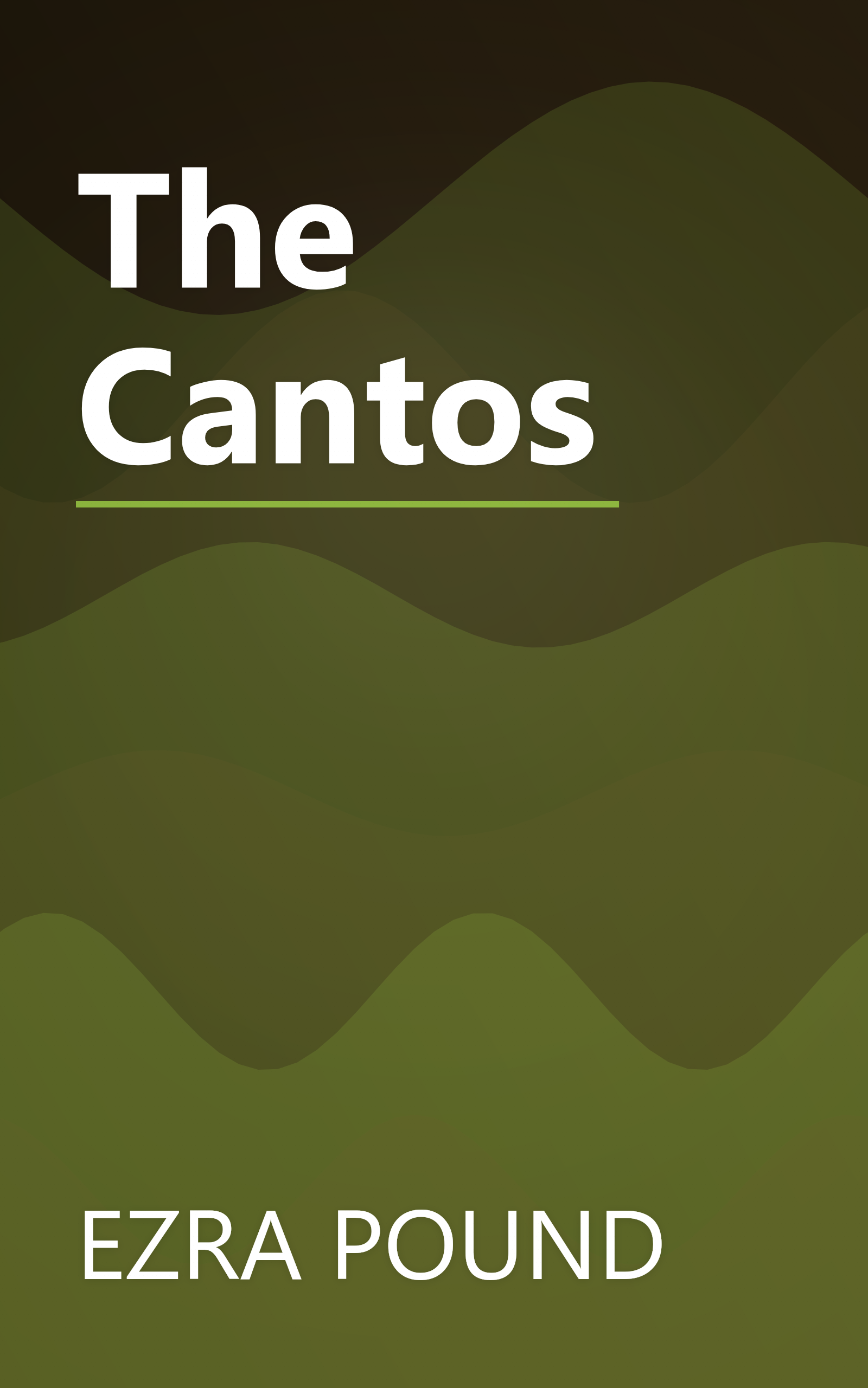 The Cantos book cover