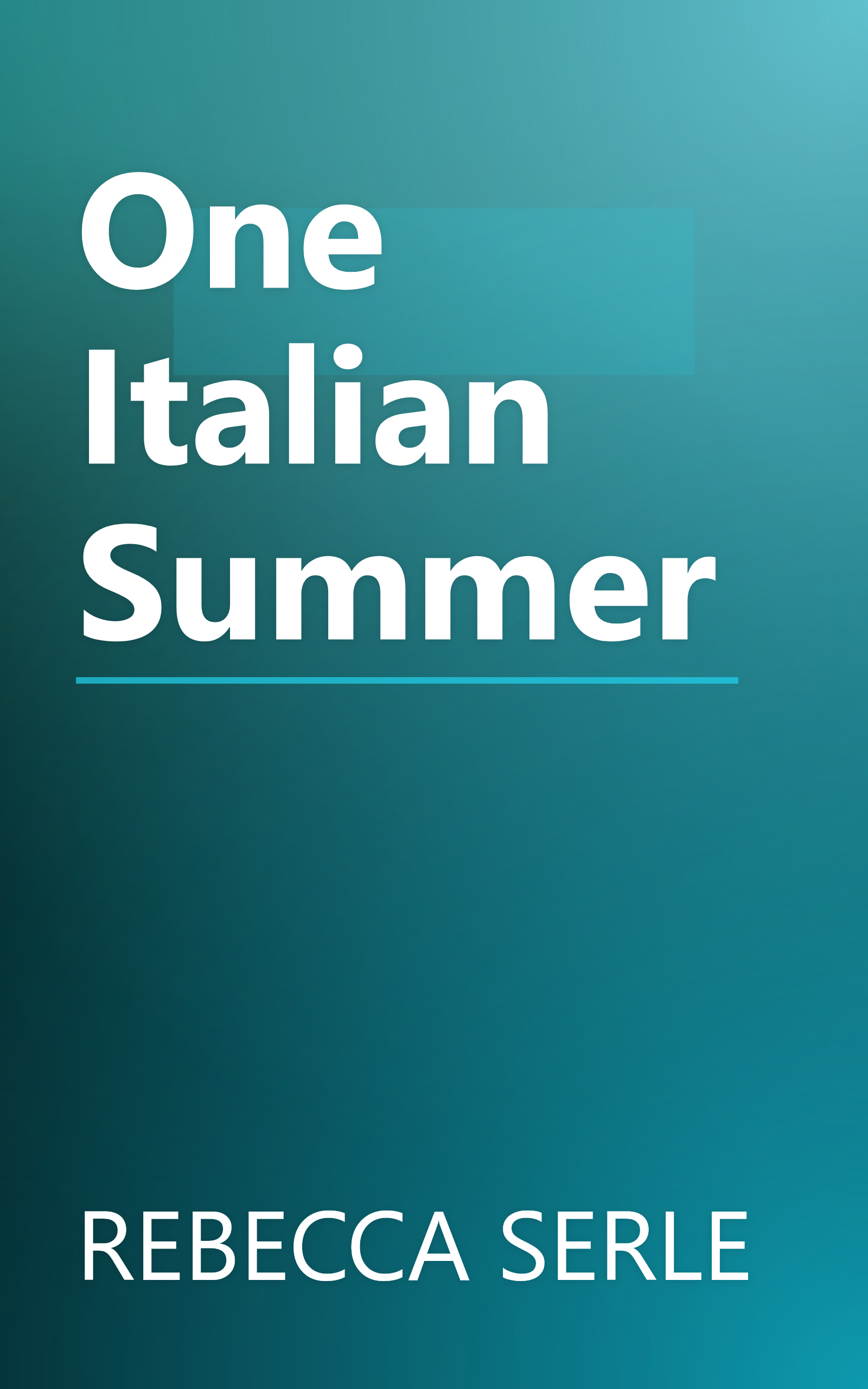 One Italian Summer book cover
