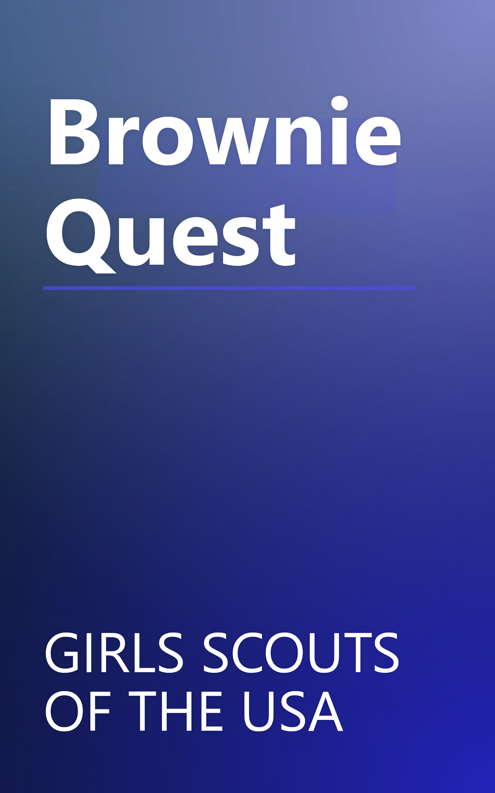Brownie Quest book cover