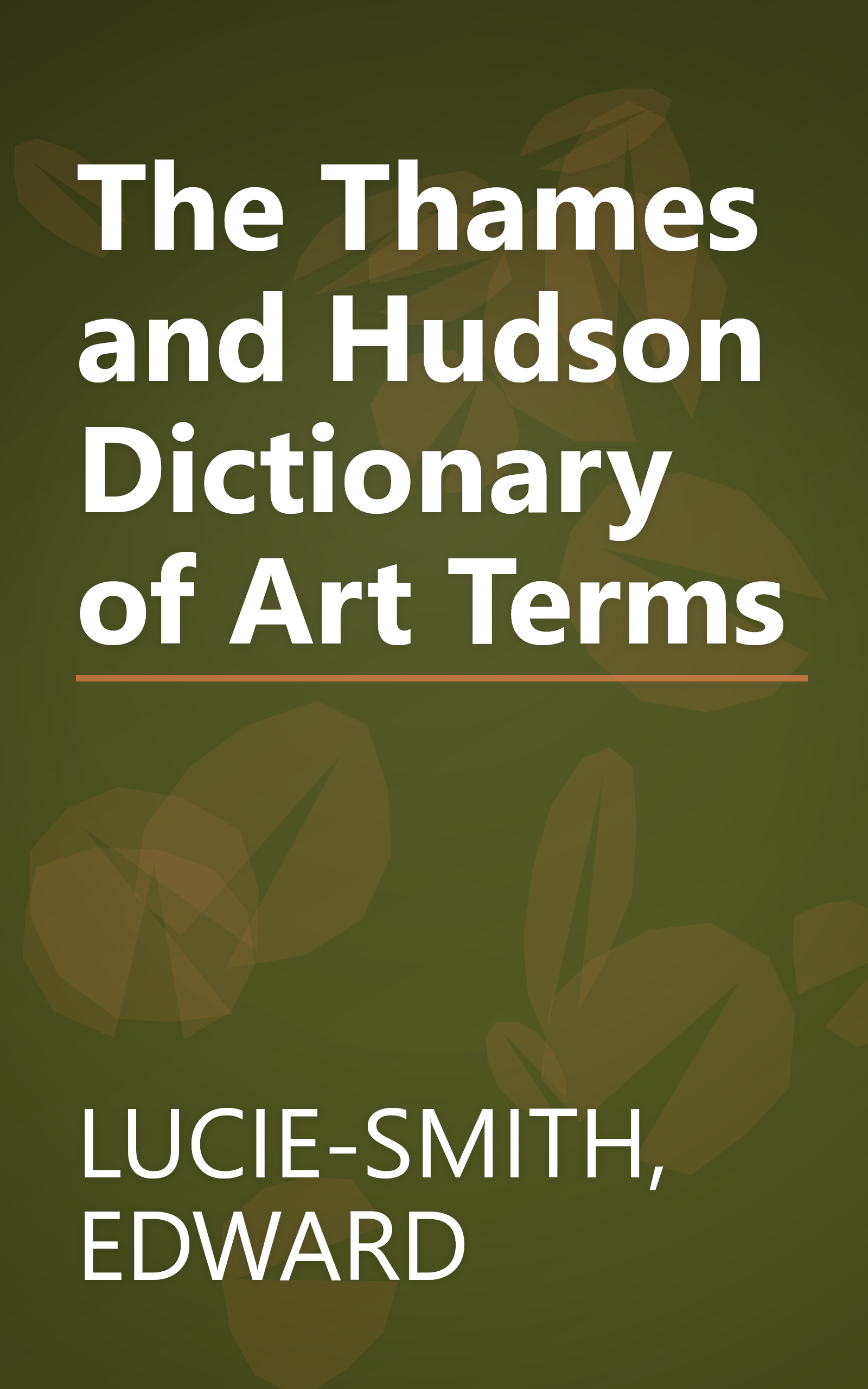 The Thames and Hudson Dictionary of Art Terms book cover