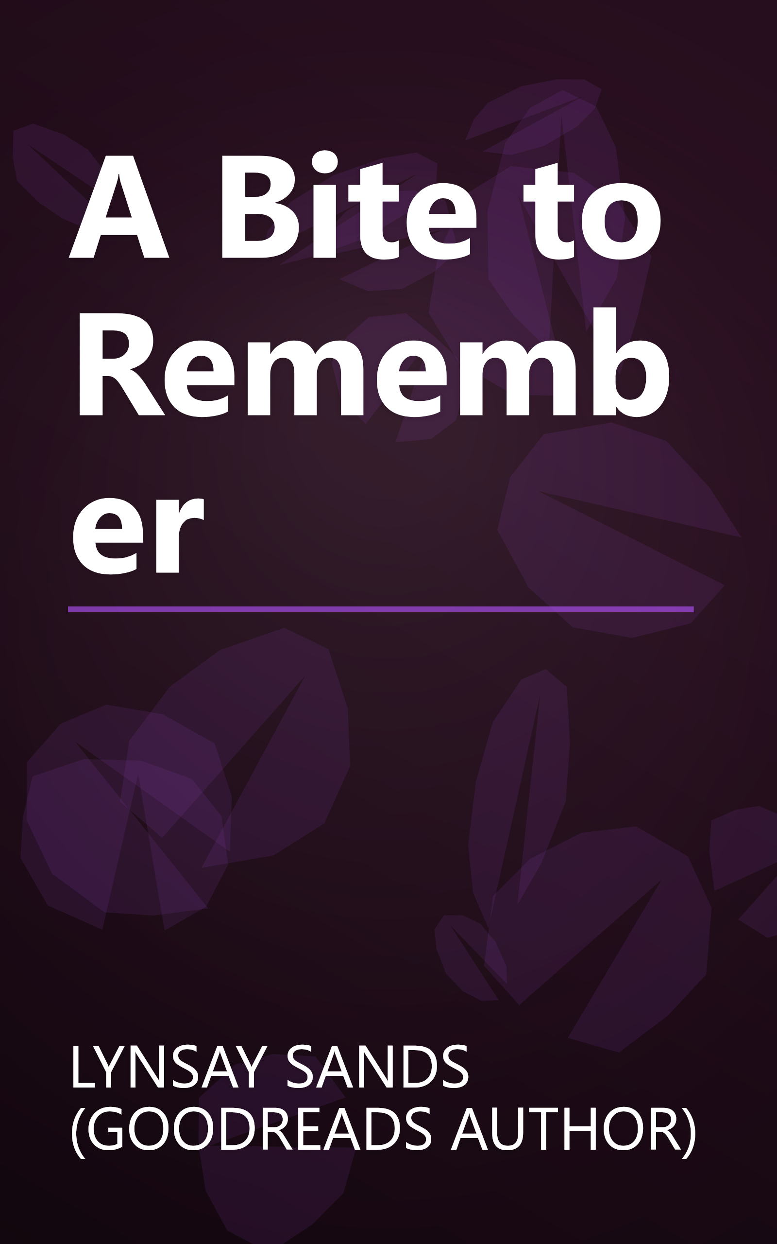 A Bite to Remember book cover