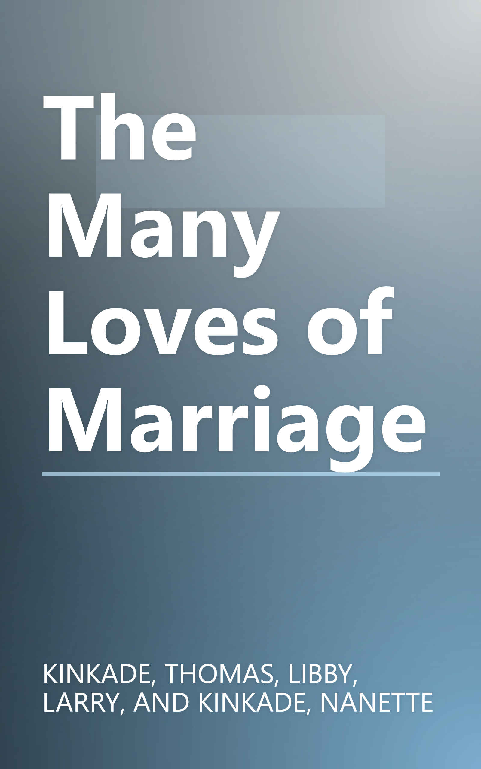The Many Loves of Marriage book cover