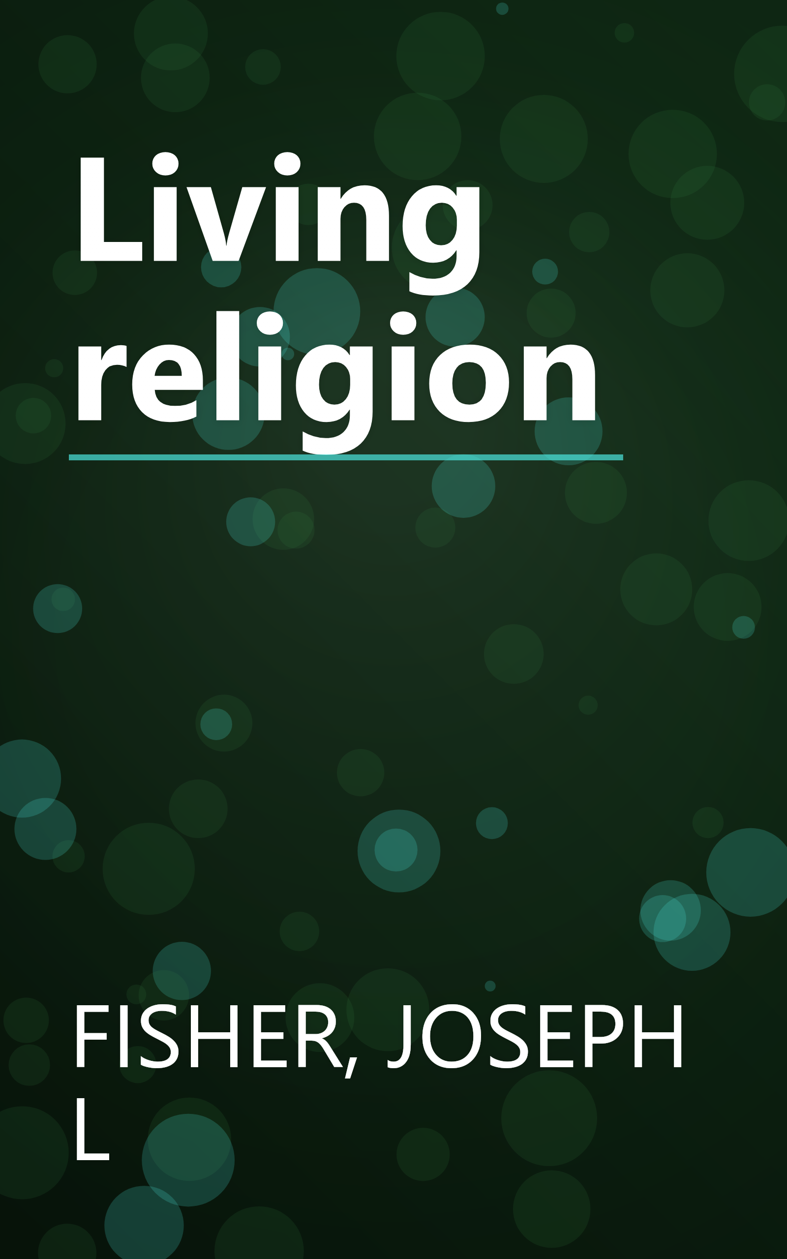 Living religion book cover
