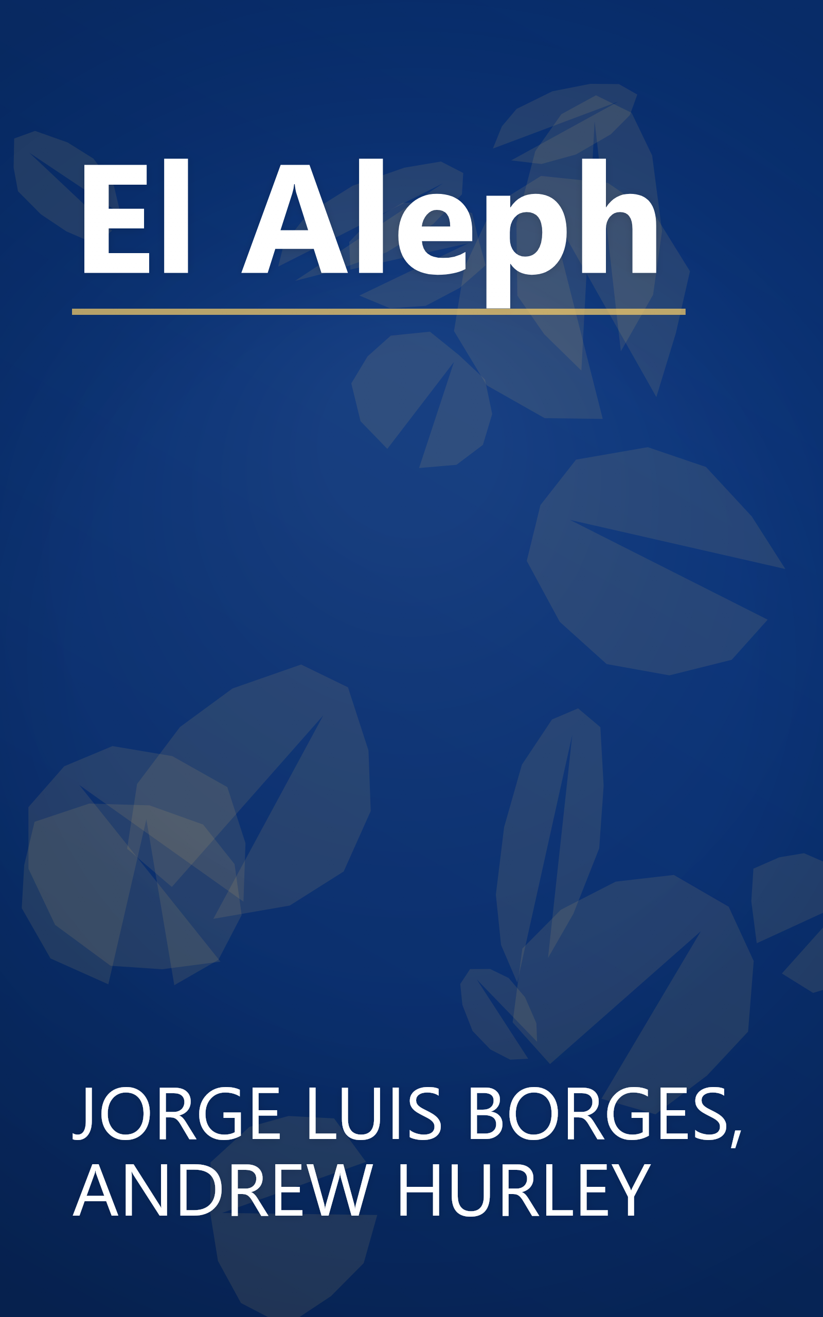 El Aleph book cover