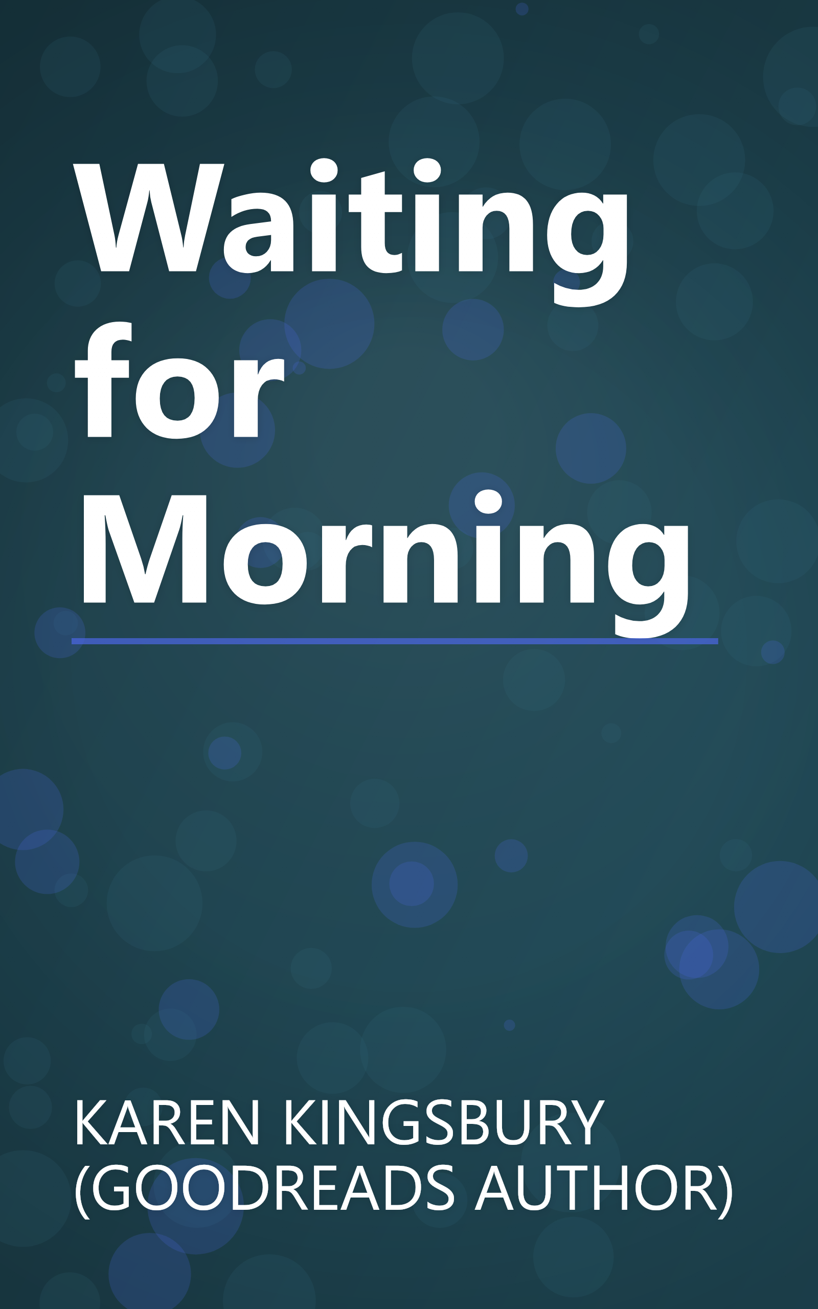 Waiting for Morning book cover