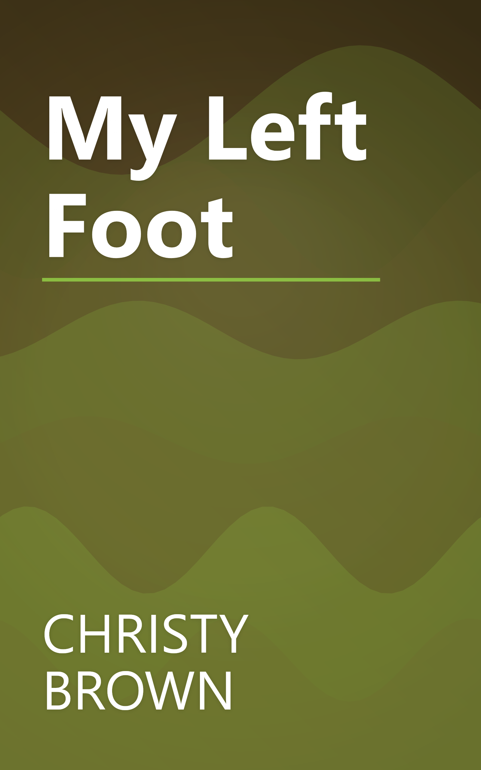 My Left Foot book cover