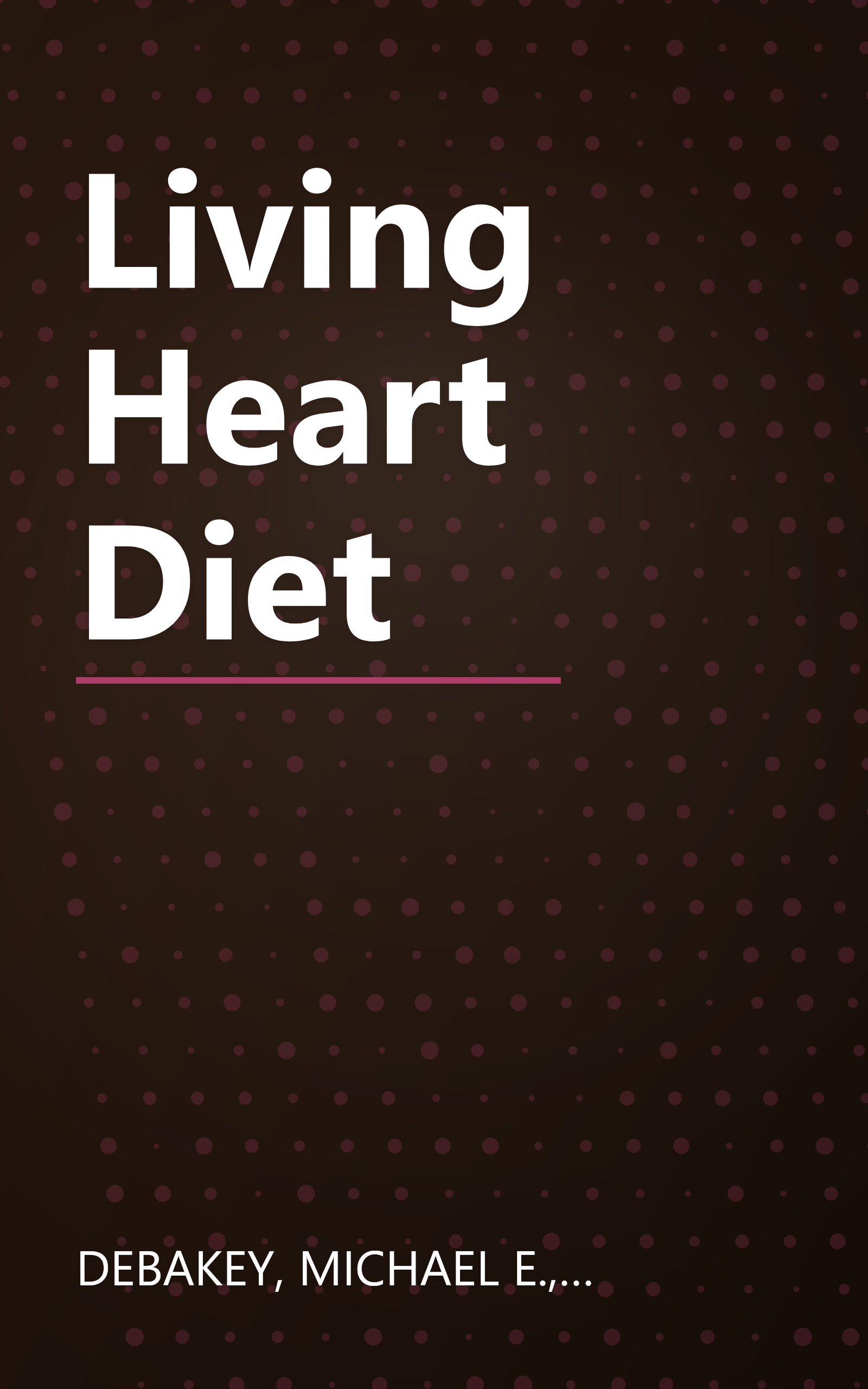 Living Heart Diet book cover