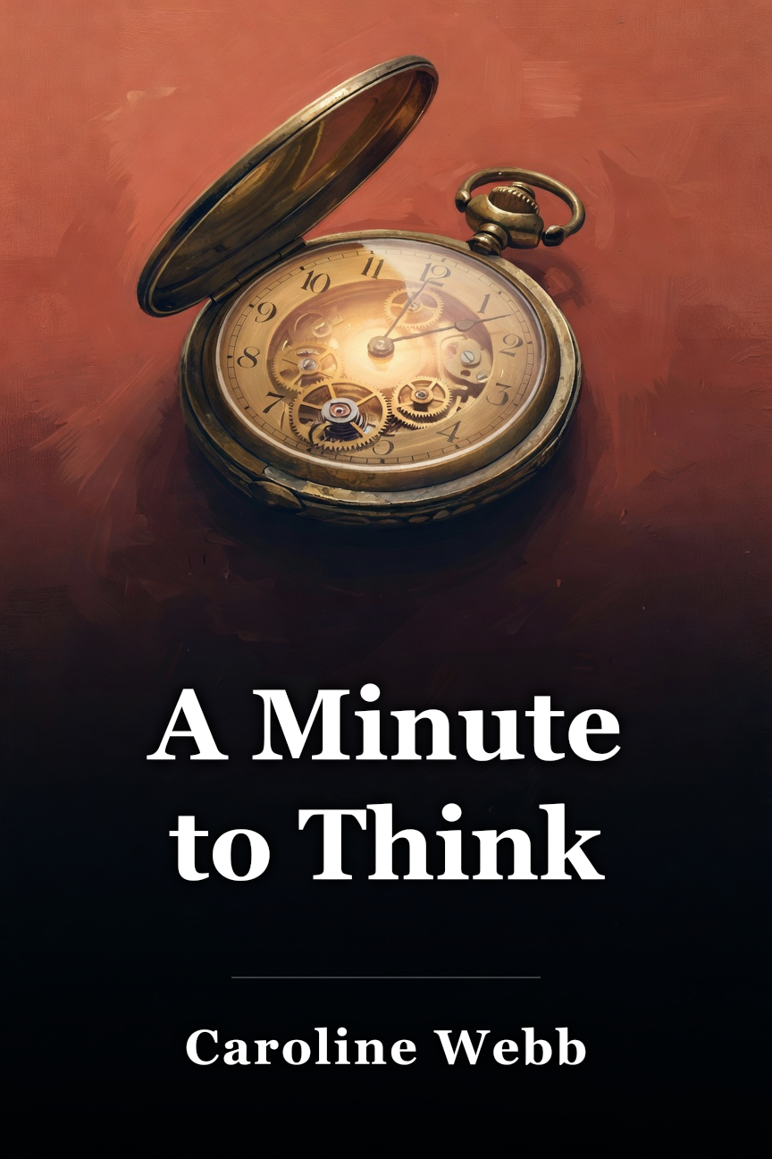 A Minute to Think book cover