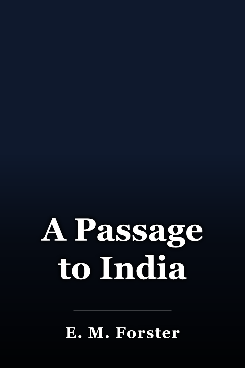 A Passage to India book cover