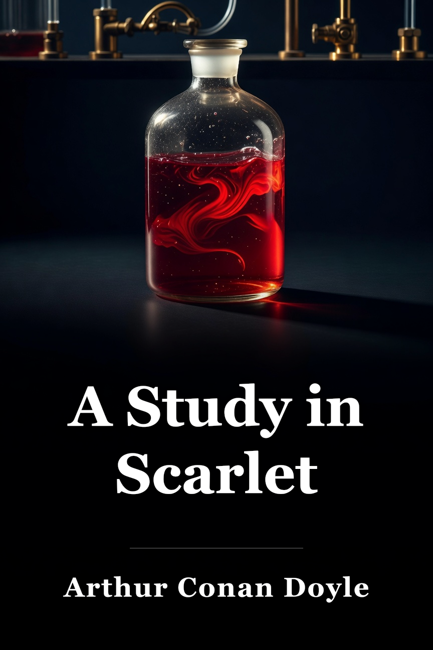 A Study in Scarlet book cover