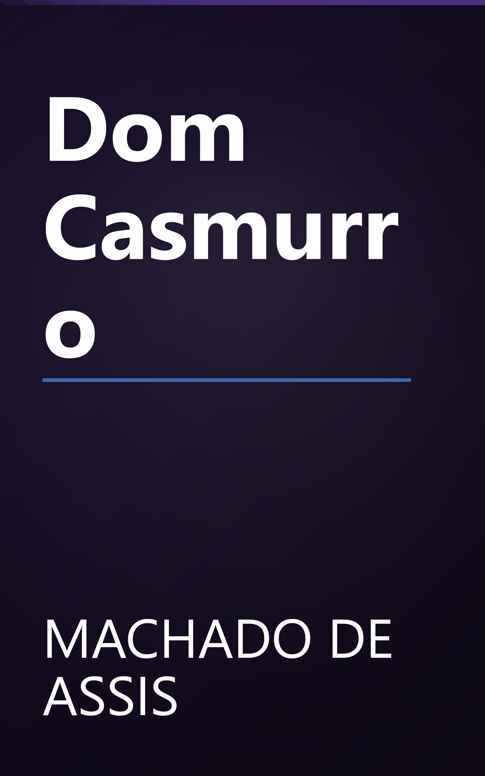 Dom Casmurro book cover