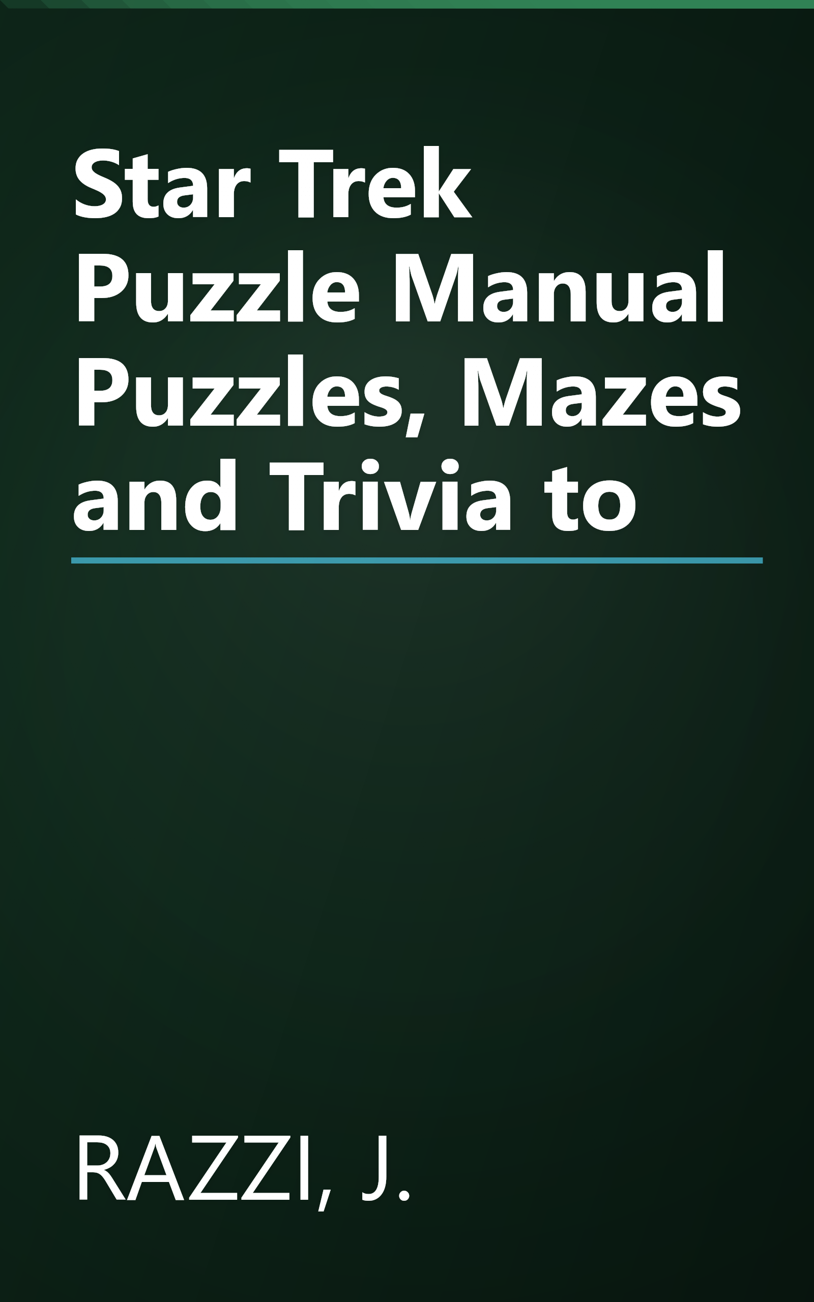 Star Trek Puzzle Manual Puzzles, Mazes and Trivia to book cover