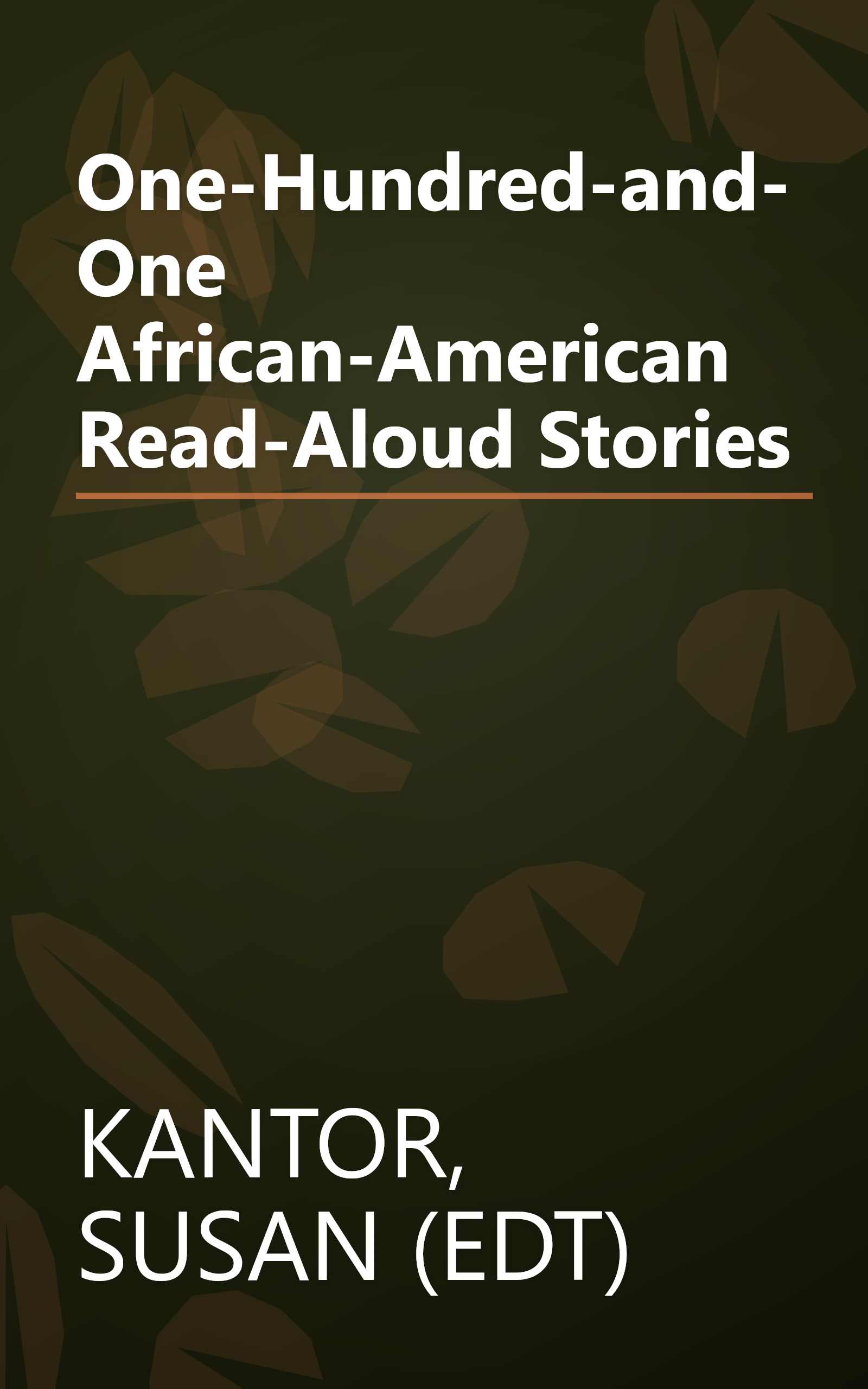 One-Hundred-and-One African-American Read-Aloud Stories book cover