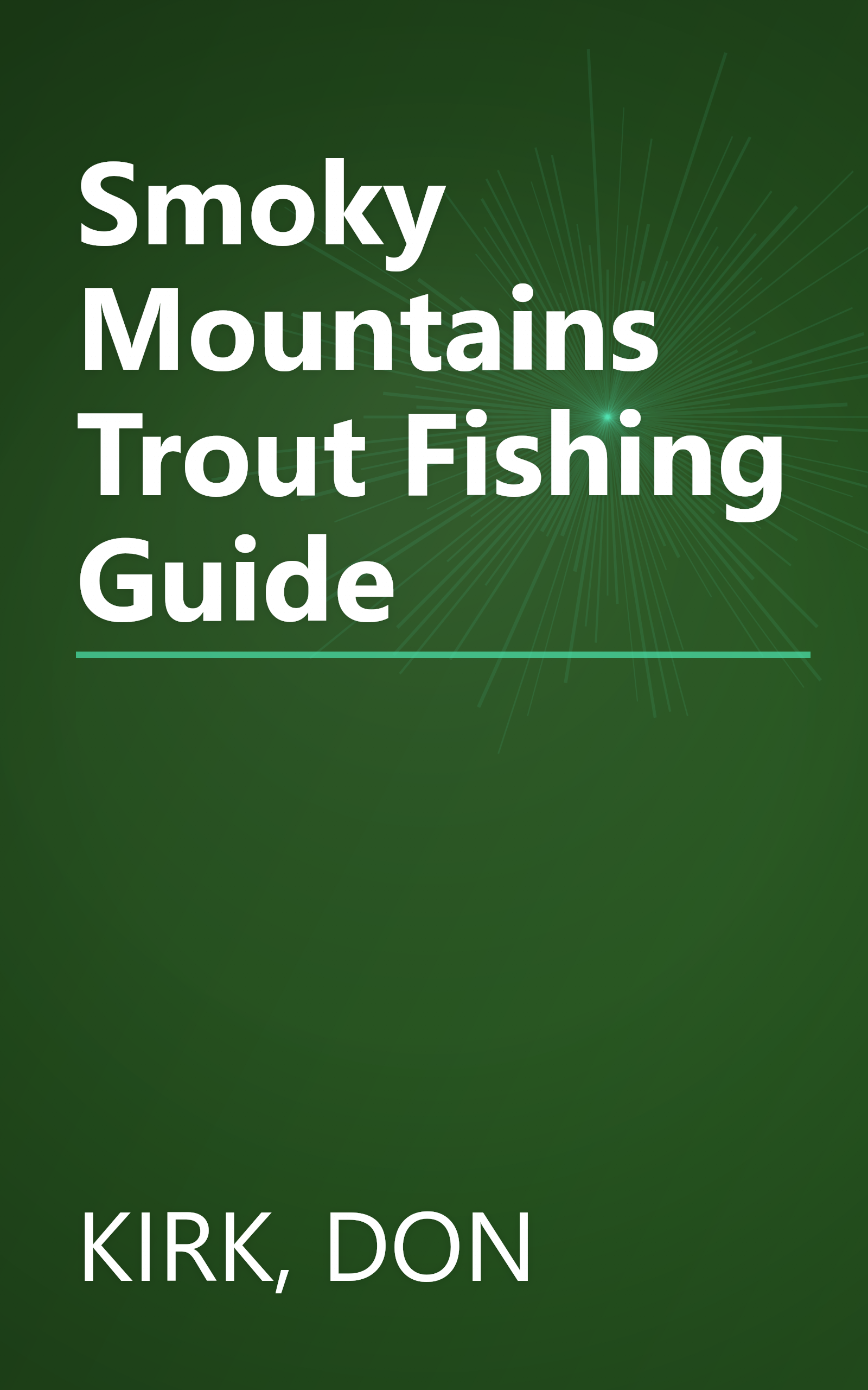 Smoky Mountains Trout Fishing Guide book cover