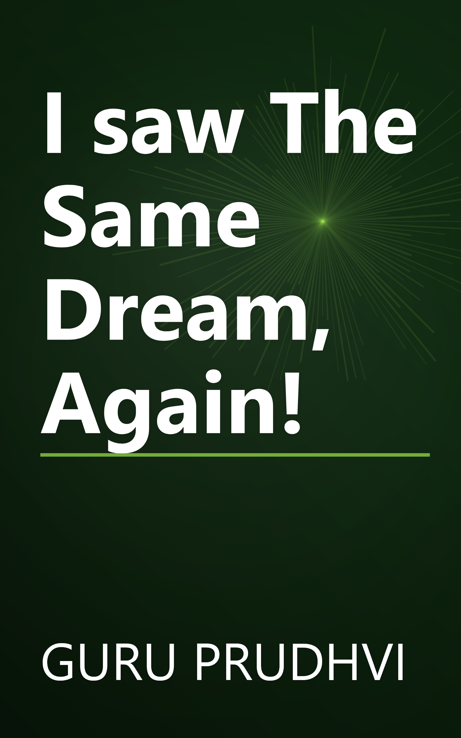 I saw The Same Dream, Again! book cover
