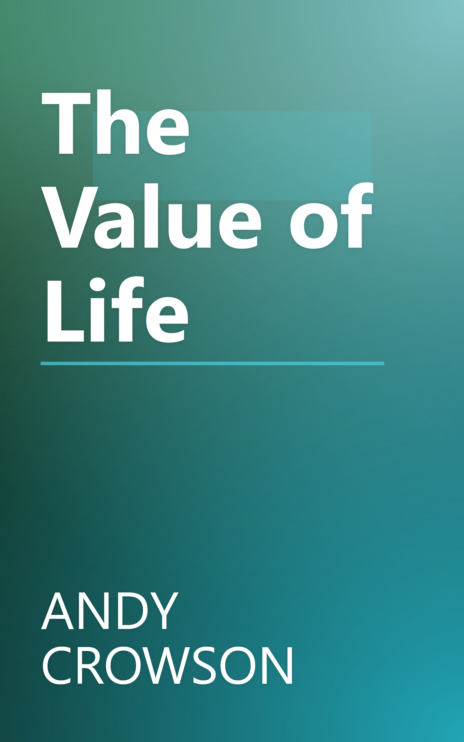 The Value of Life book cover