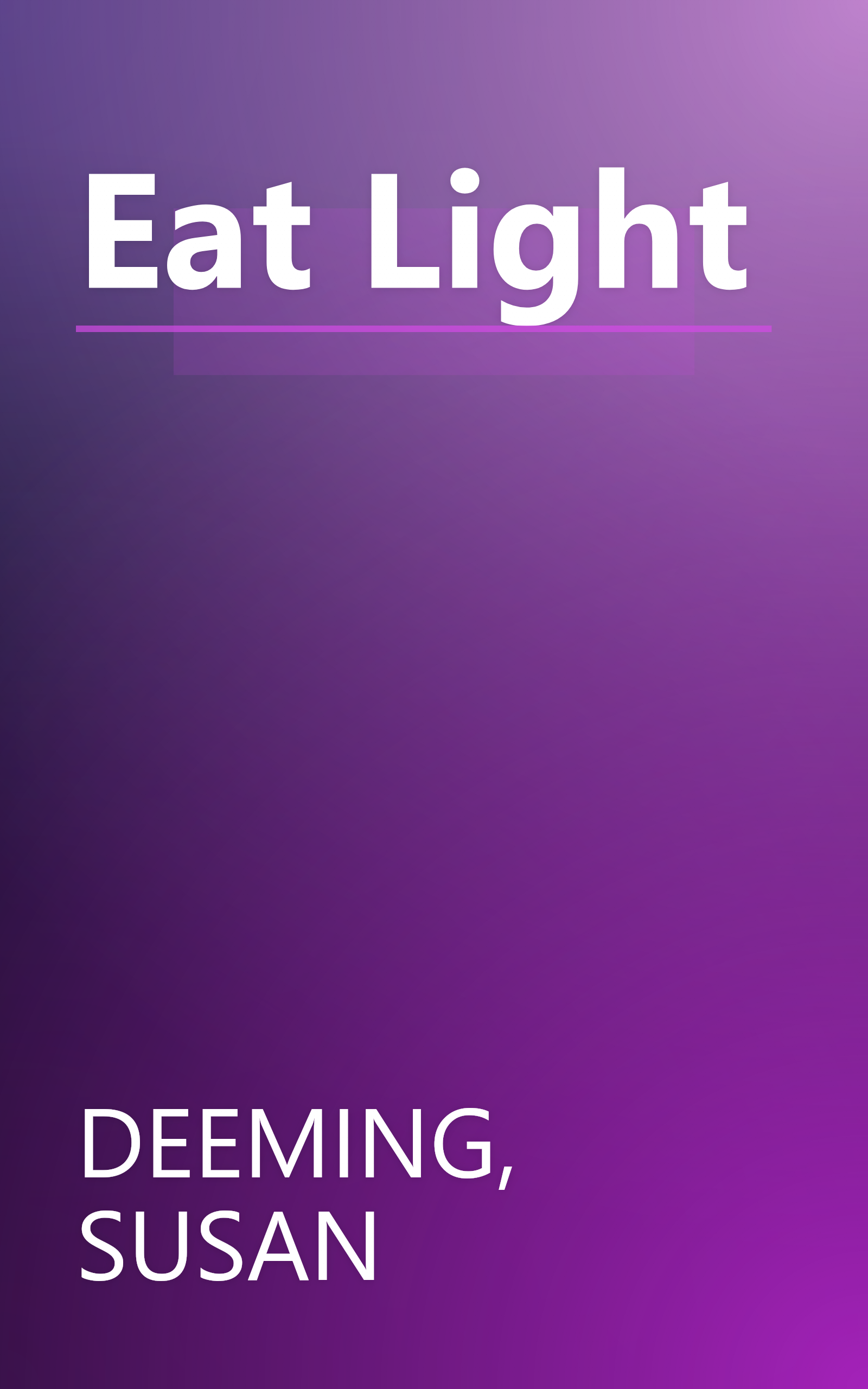 Eat Light book cover