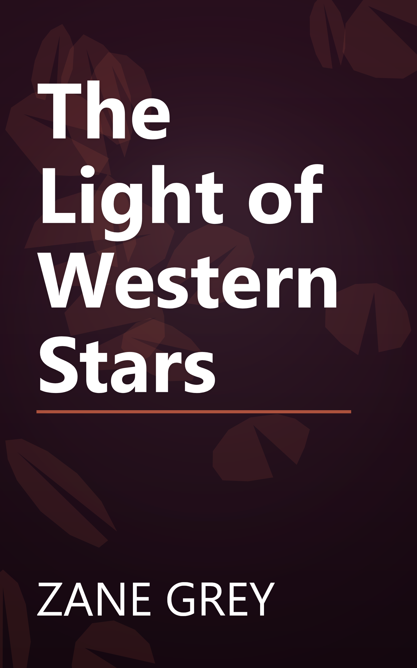 The Light of Western Stars book cover