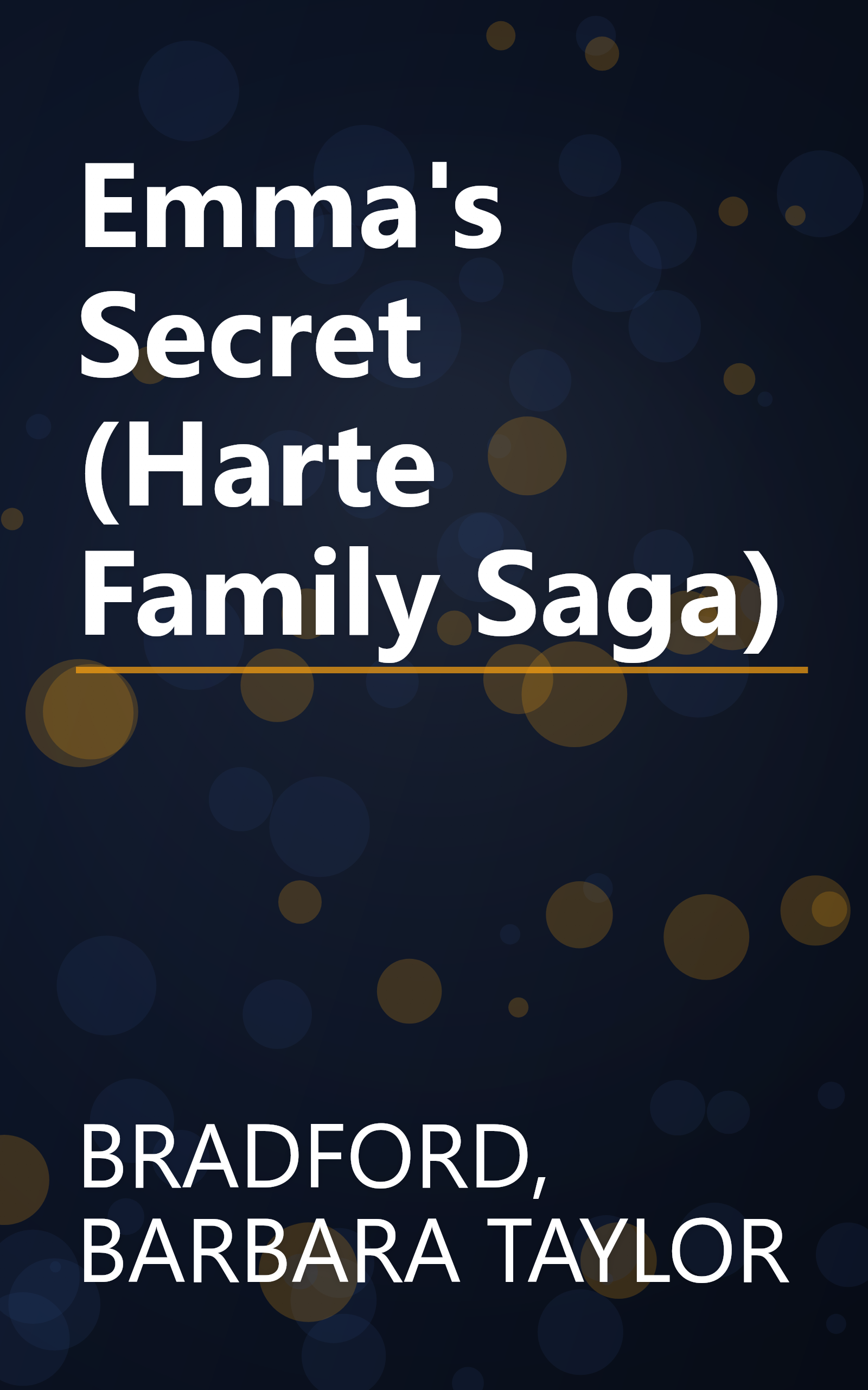 Emma's Secret (Harte Family Saga) book cover