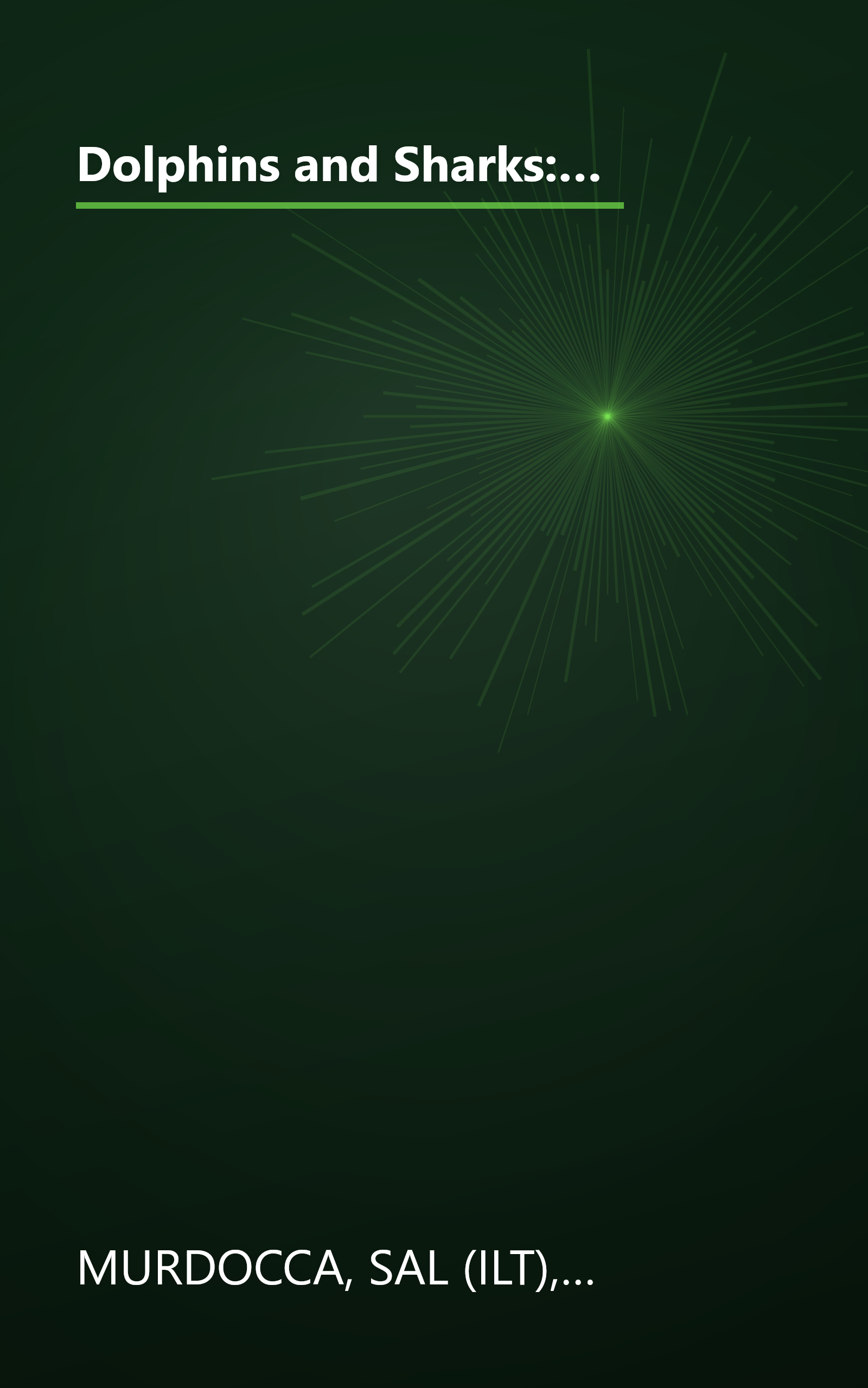 Dolphins and Sharks: A Nonfiction Companion to Magic Tree House #9: Dolphins at Daybreak (Magic Tree House (R) Fact Tracker) book cover