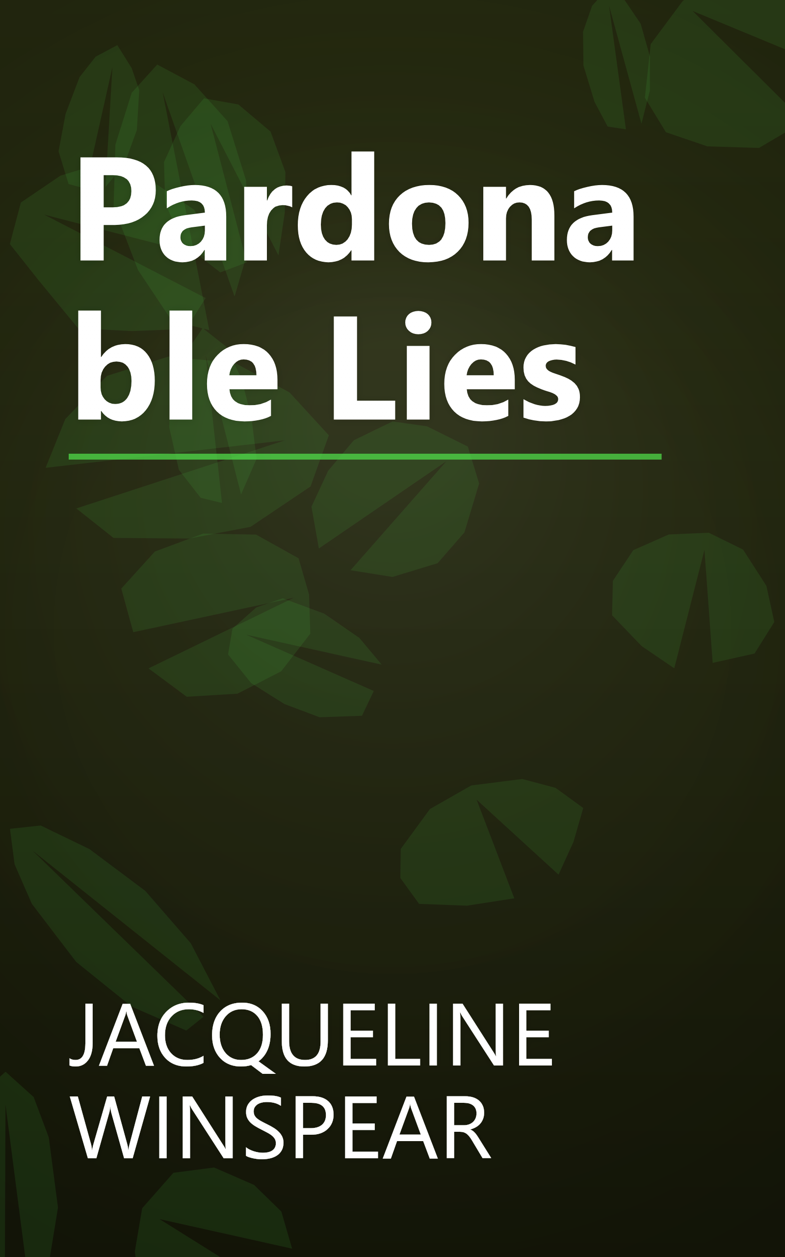 Pardonable Lies book cover