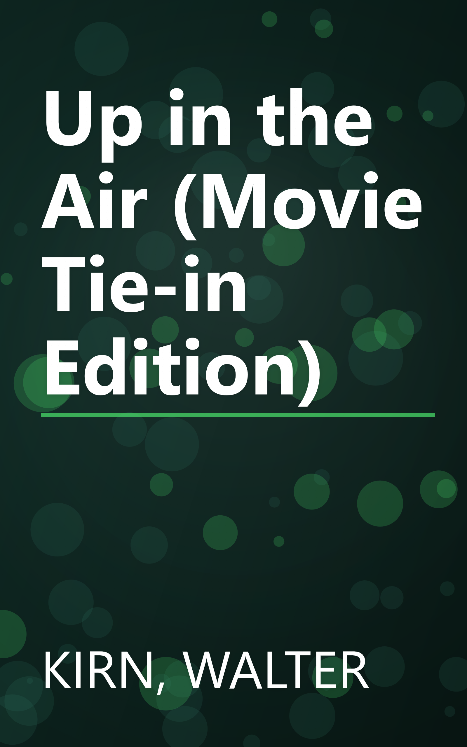 Up in the Air (Movie Tie-in Edition) book cover