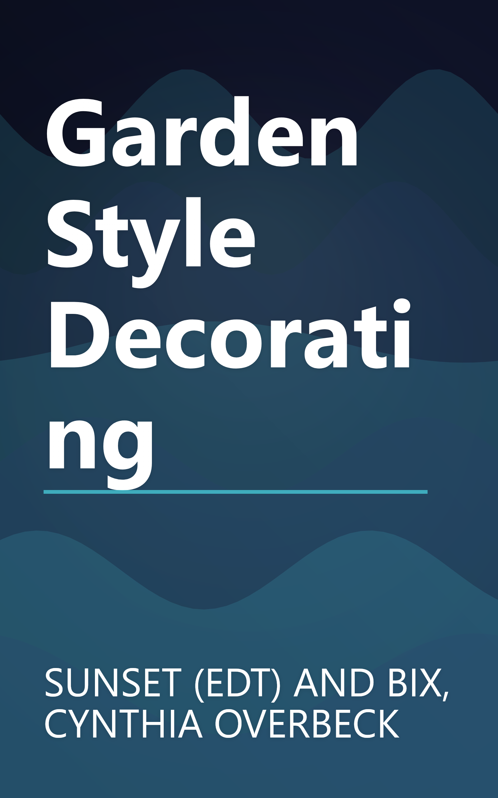 Garden Style Decorating book cover