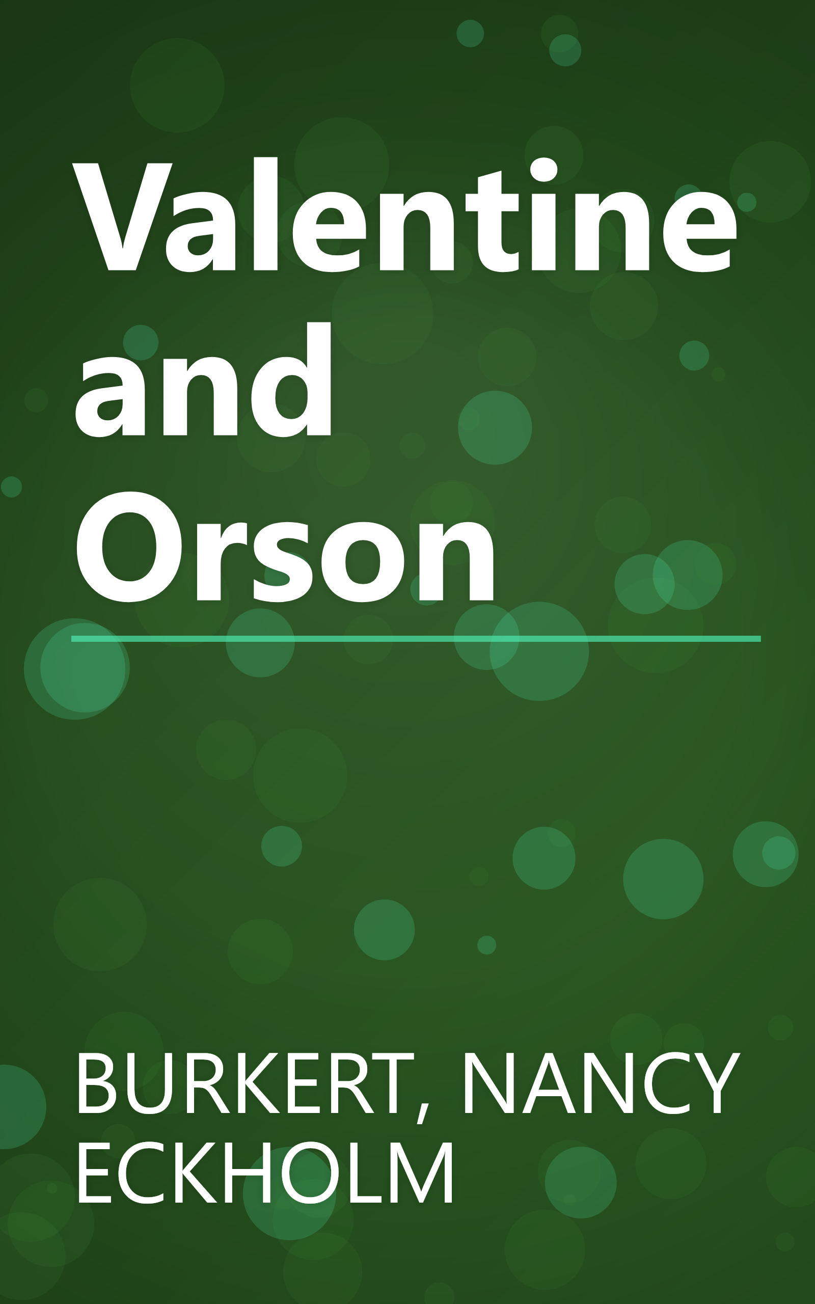 Valentine and Orson book cover