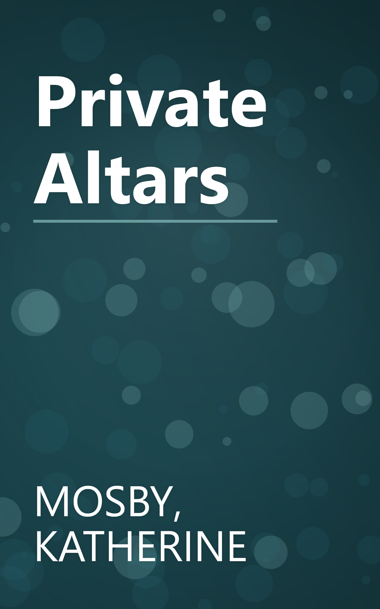 Private Altars book cover