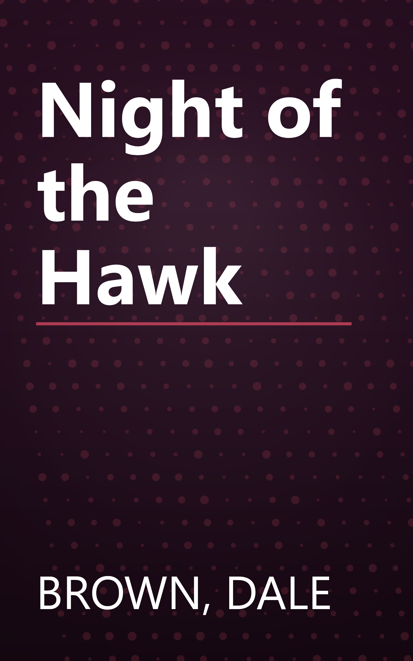Night of the Hawk book cover