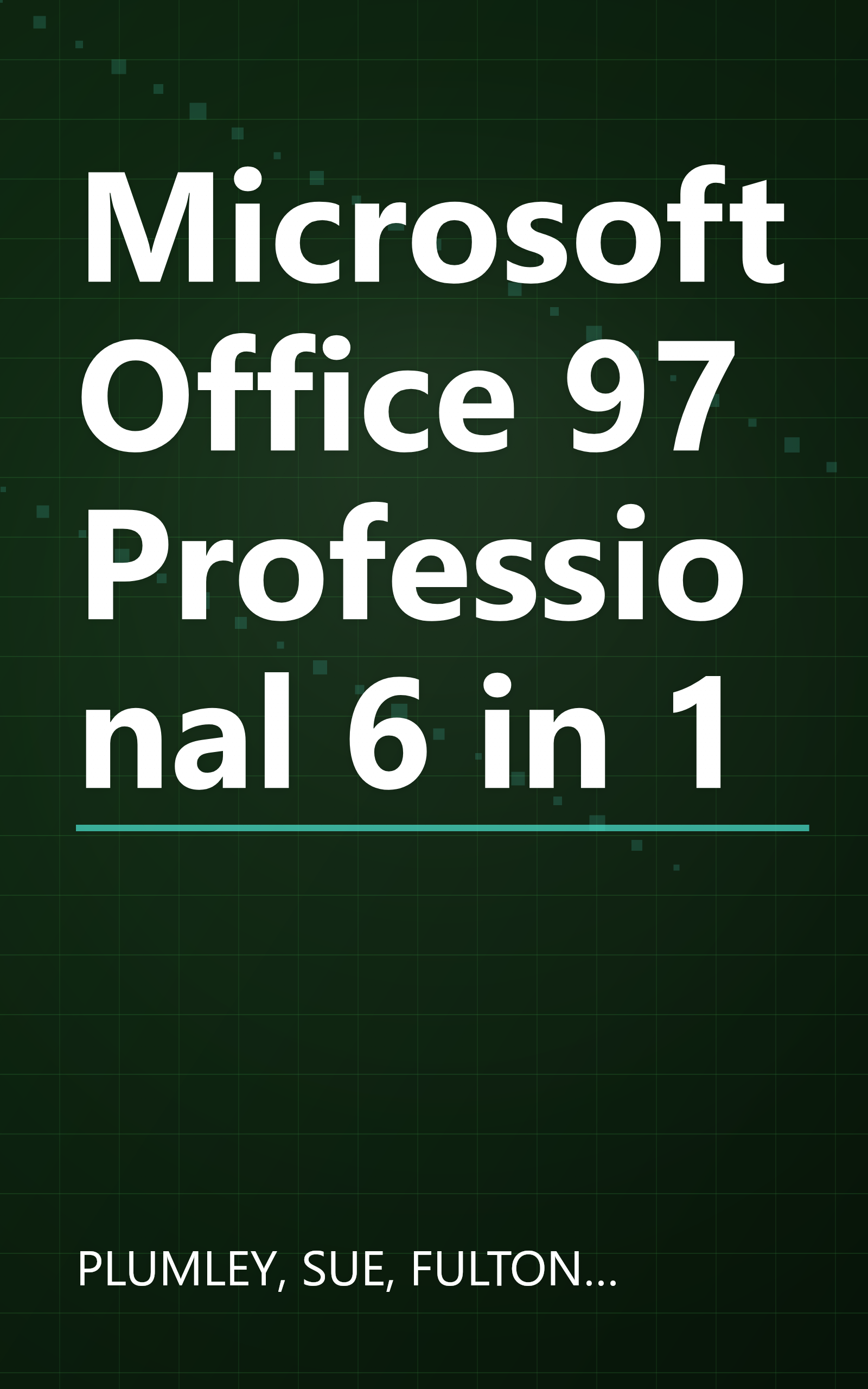Microsoft Office 97 Professional 6 in 1 book cover