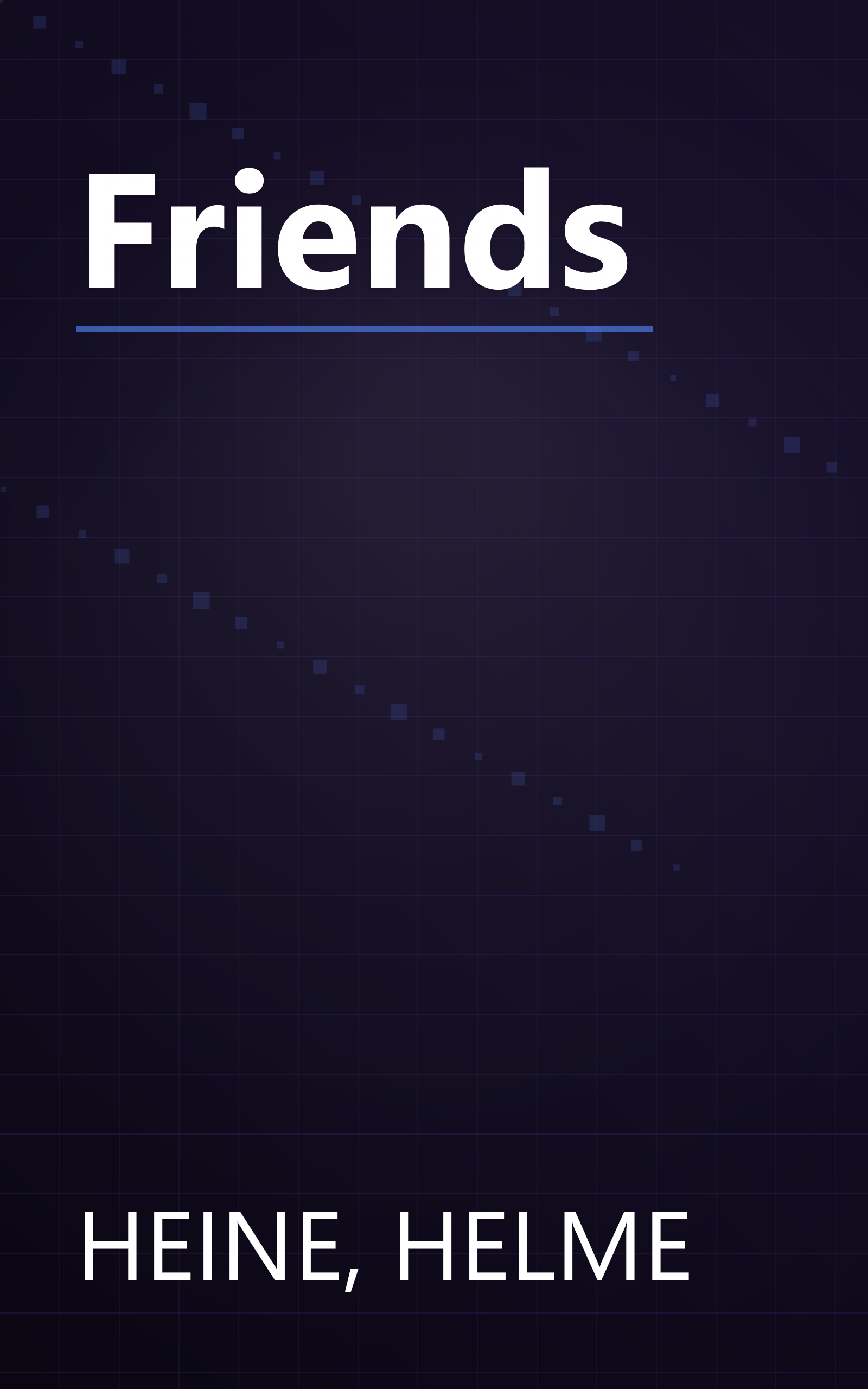 Friends book cover