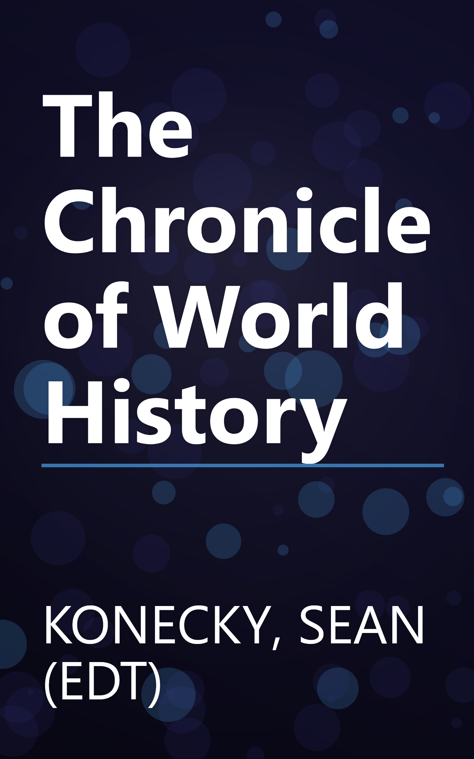 The Chronicle of World History book cover